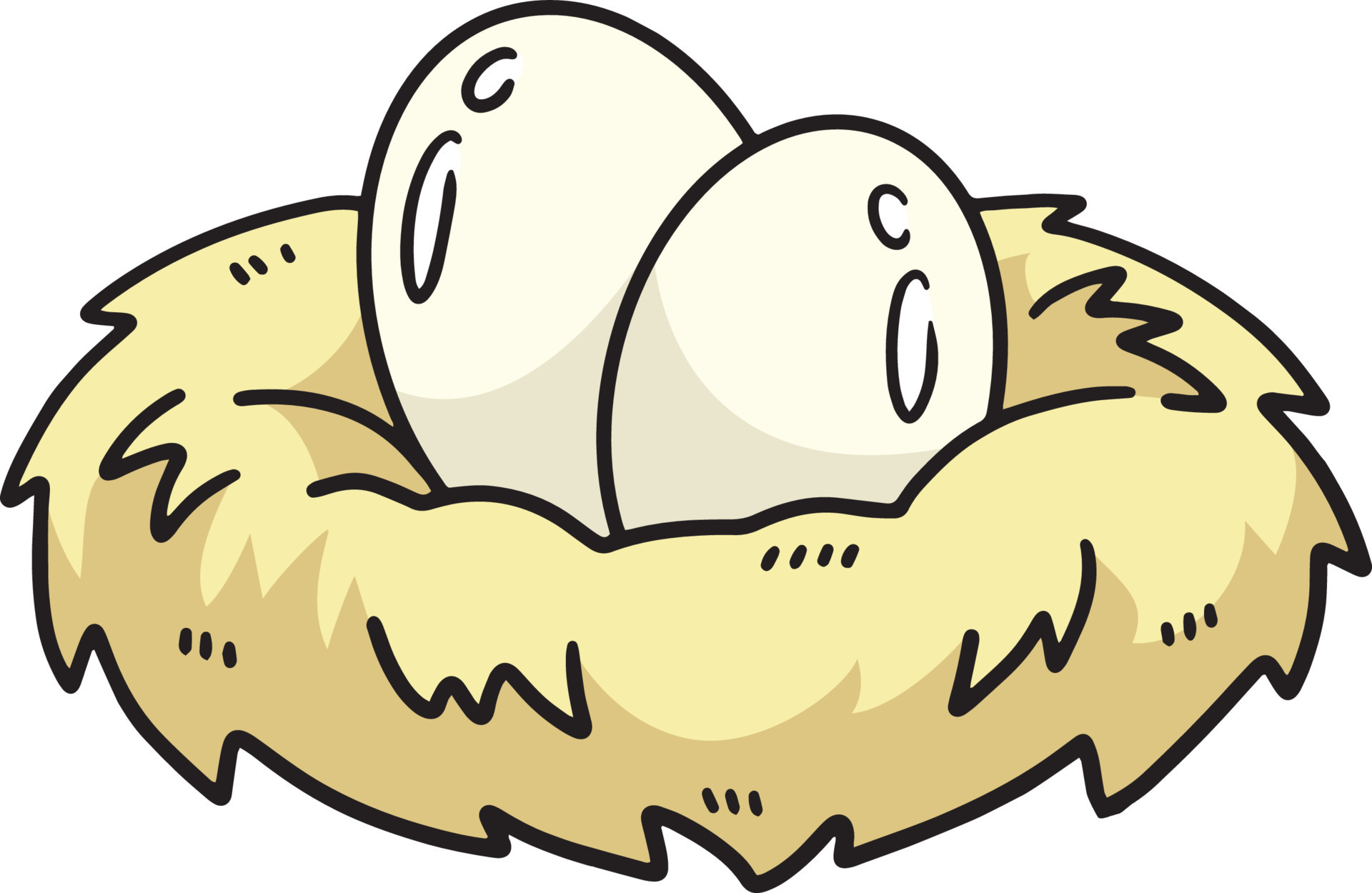 Egg Nest Cartoon Colored Clipart Illustration 23105542 Vector Art at ... Egg Nest Cartoon Colored Clipart Illustration 23105542 Vector Art at ...