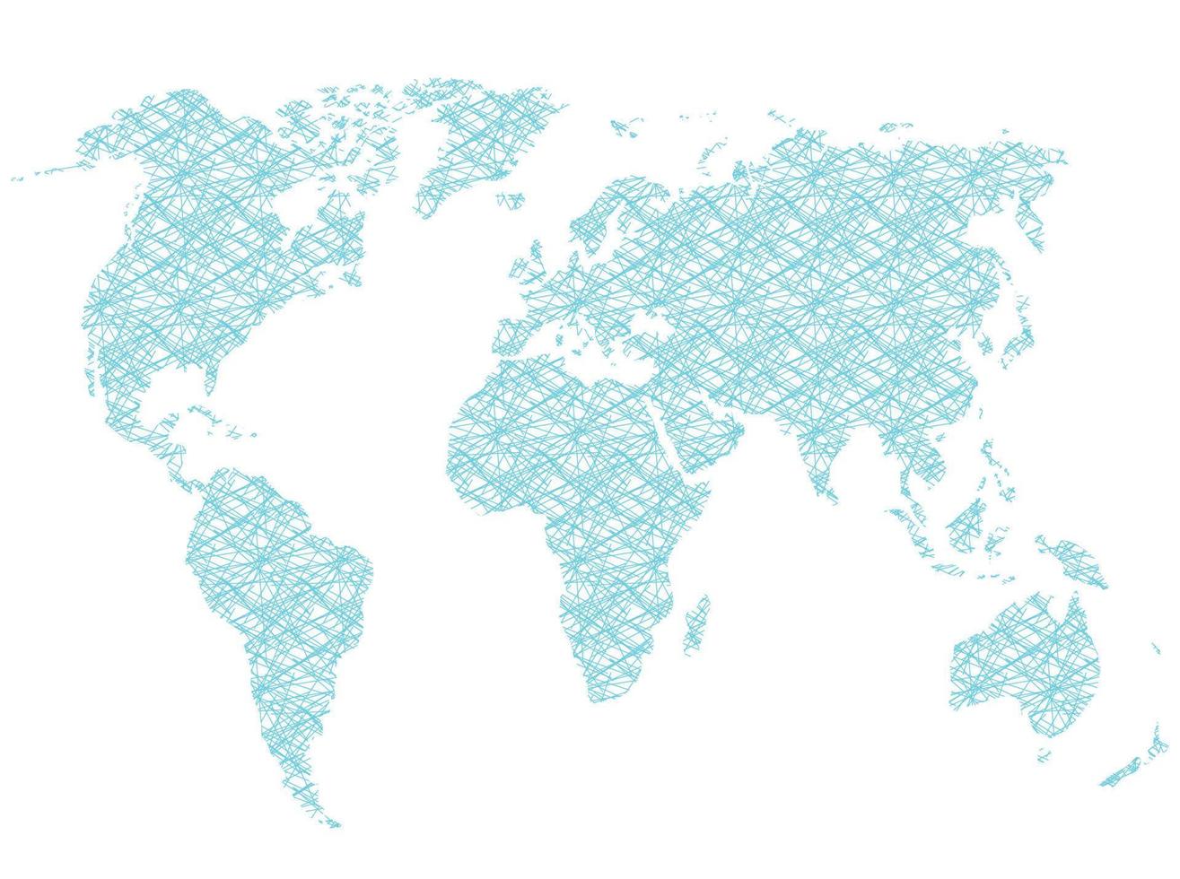 World map connection network 23107824 Vector Art at Vecteezy