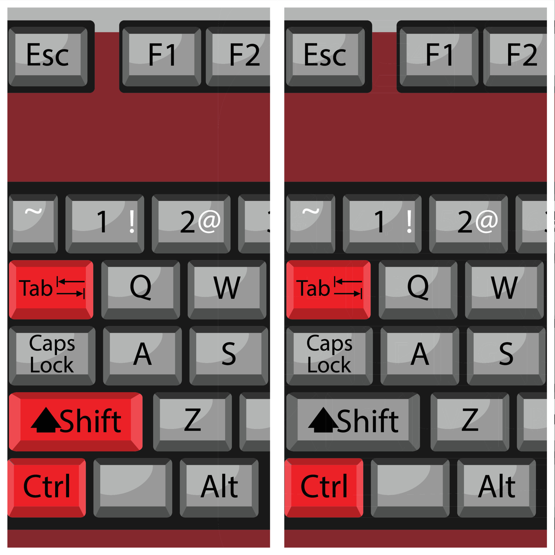 Ctrl shift tab