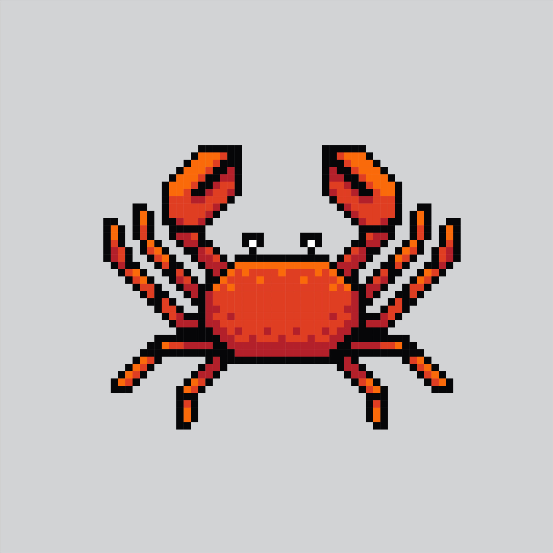Pixel Art Illustration Crab Pixelated Sea Crab Sea Crab Pixelated For The Pixel Art Game And