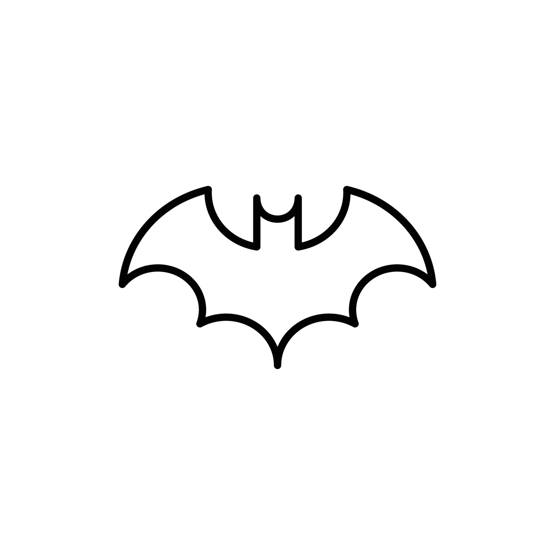 bat icon. outline icon 23133098 Vector Art at Vecteezy bat icon. outline icon 23133098 Vector Art at Vecteezy