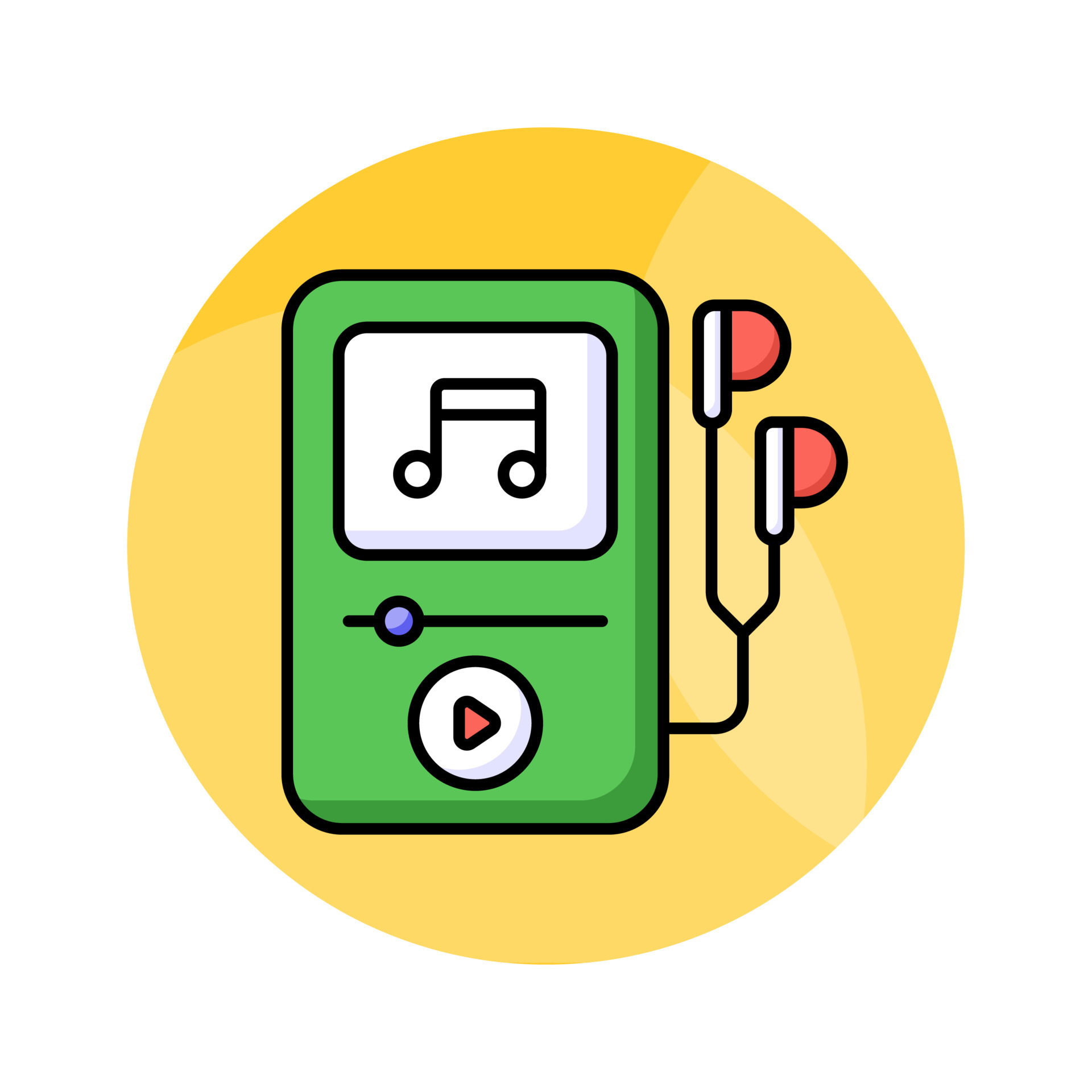 Music Player Icon In Modern Style An Editable Vector Of Mp3 Player 23133712 Vector Art At Vecteezy