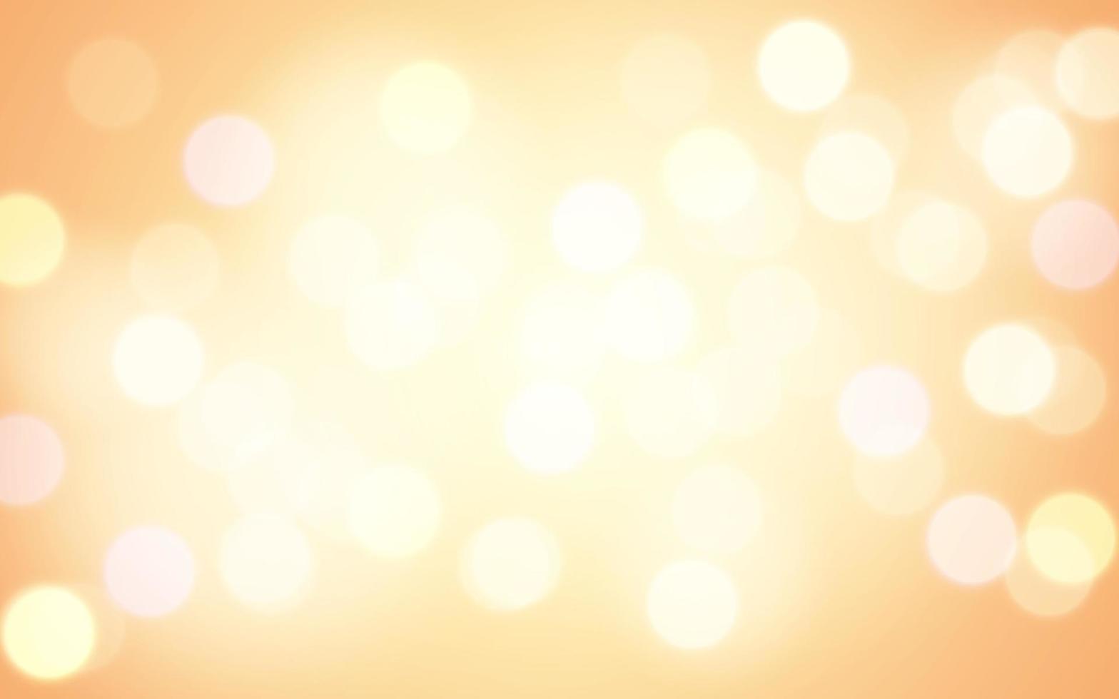 Evening Light Bokeh Abstract Background Vector Eps 10 Illustration
