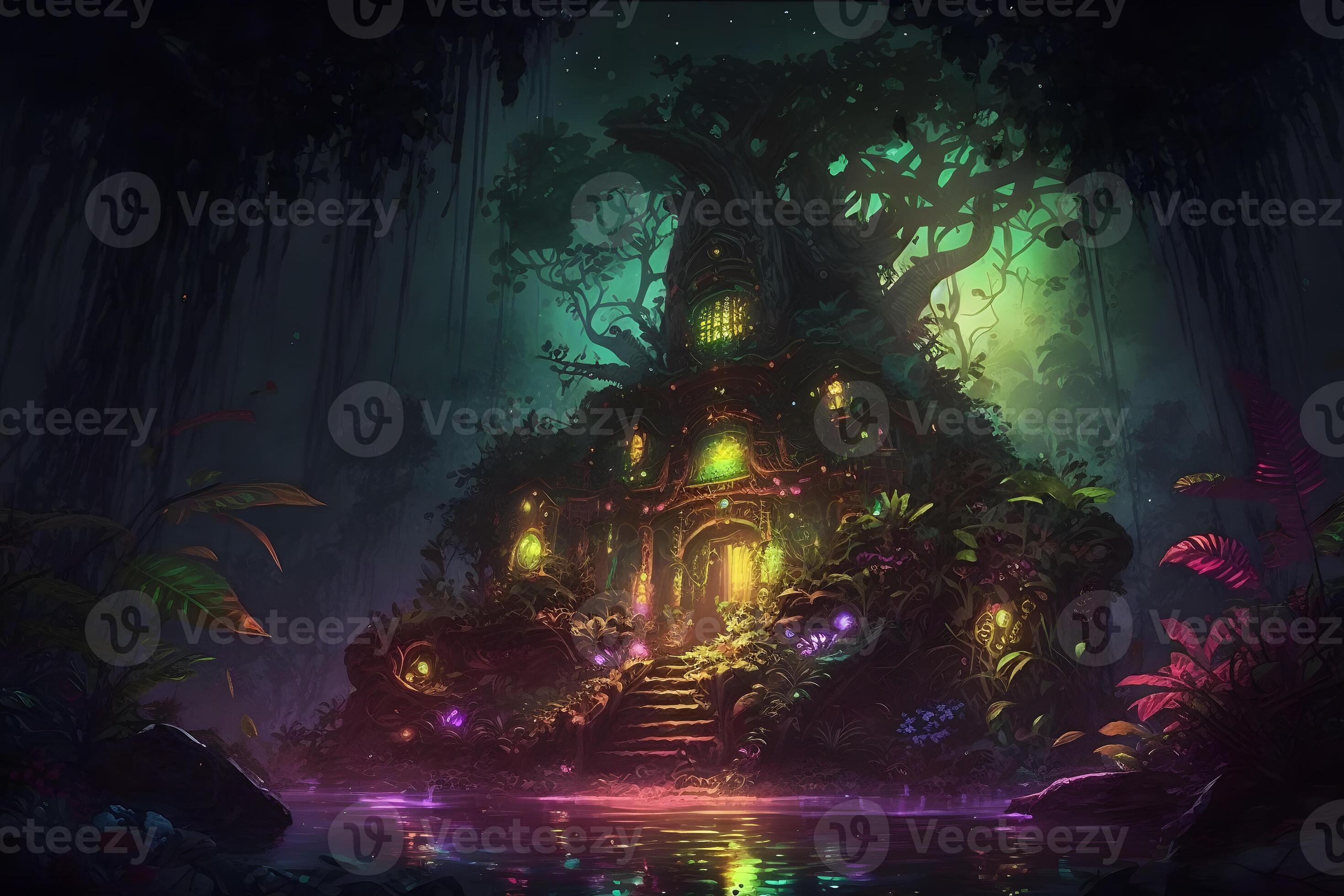 Fantasy Art Landscapes Forest