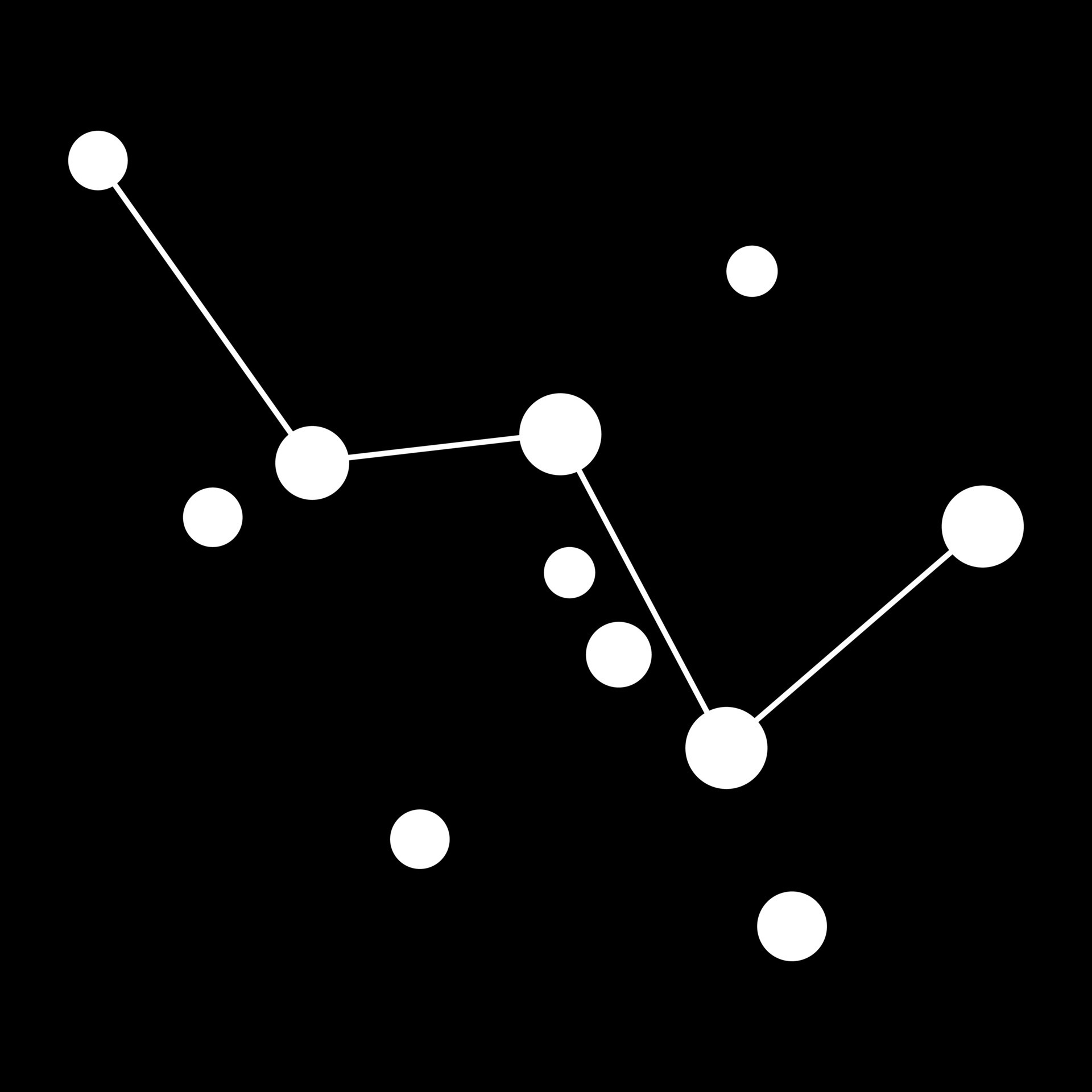 Cassiopeia Constellation Map Vector Illustration 23138398 Vector Art At Vecteezy