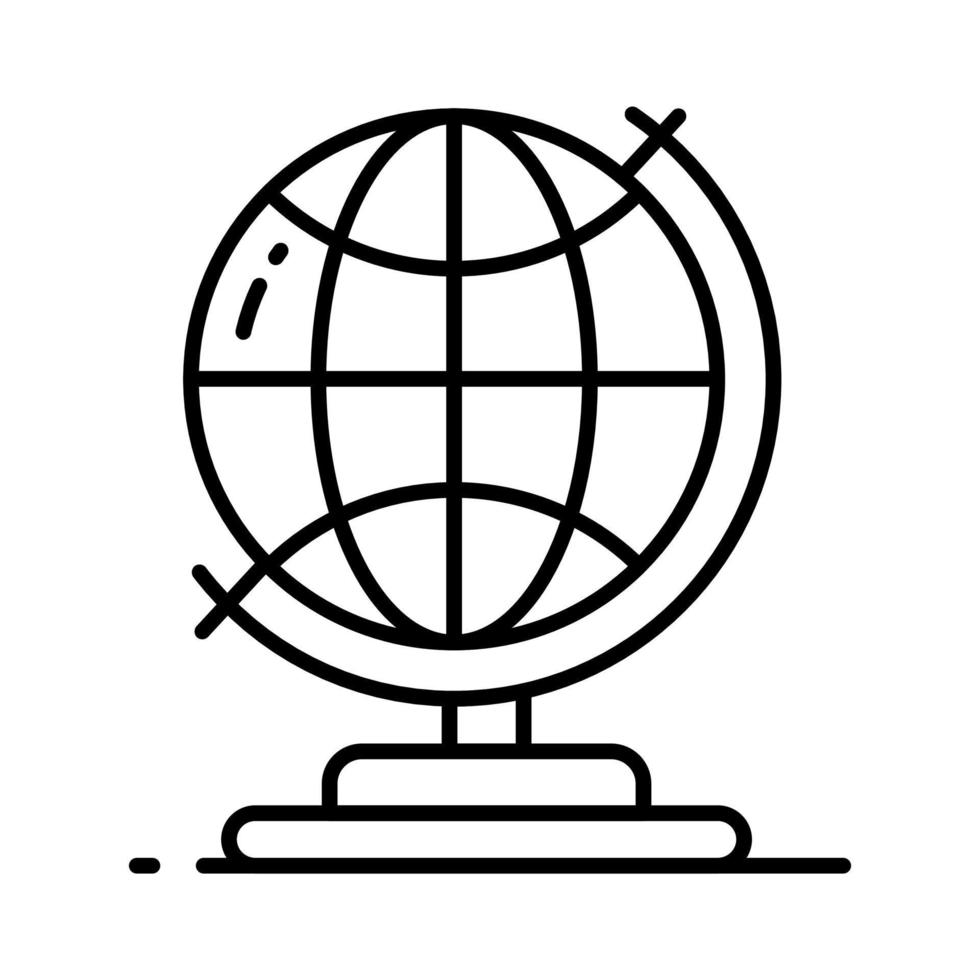 Download this beautifully designed icon of earth globe in editable ...