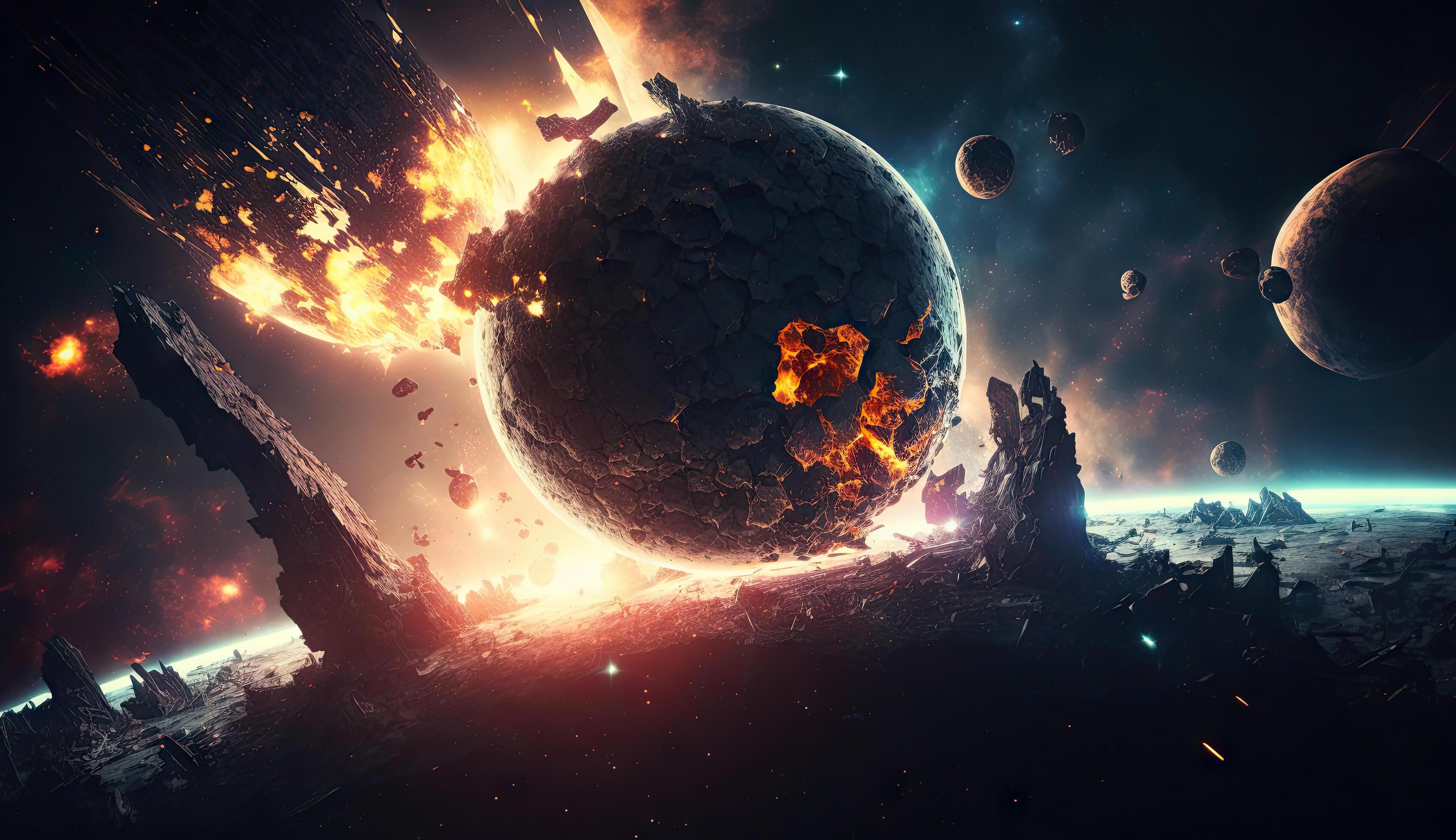 Space Apocalypse Wallpaper