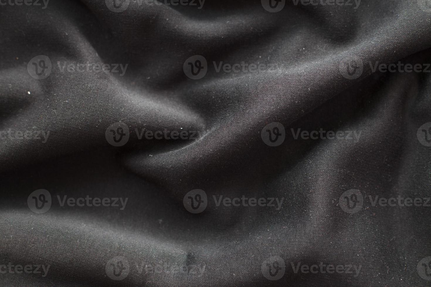 black wrinkled plush fabric background texture, soft material pattern 23148260 Stock Photo at ...