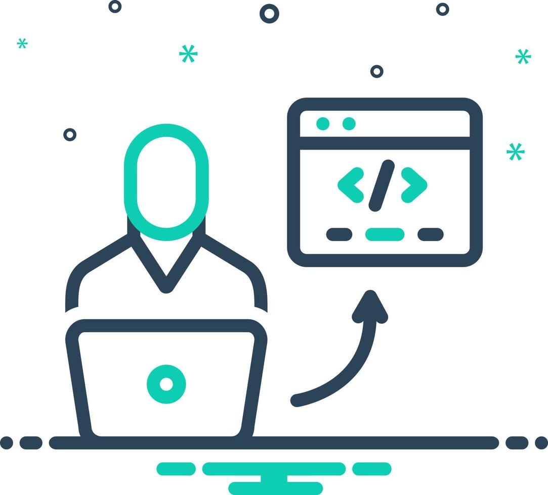 mix icon for programme 23148531 Vector Art at Vecteezy