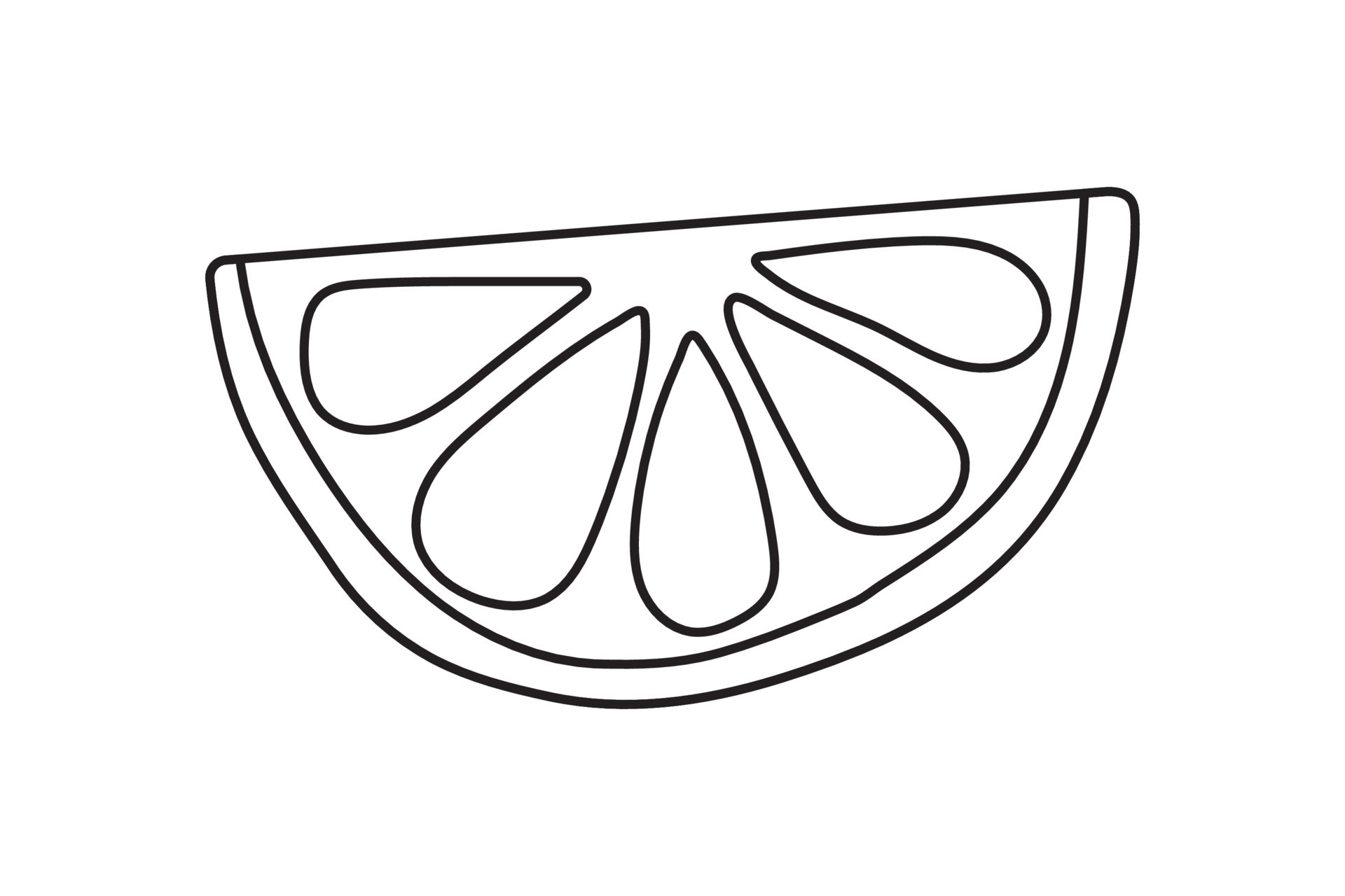 Yellow Lemon Doodle Flat Illustration On White Background Vector Graphics Design 23155391