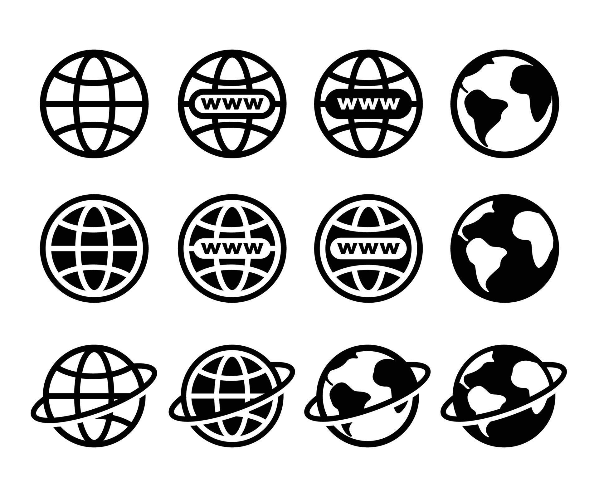 Internet simple flat icon set vector illustration 23157382 Vector Art ... Internet simple flat icon set vector illustration 23157382 Vector Art ...