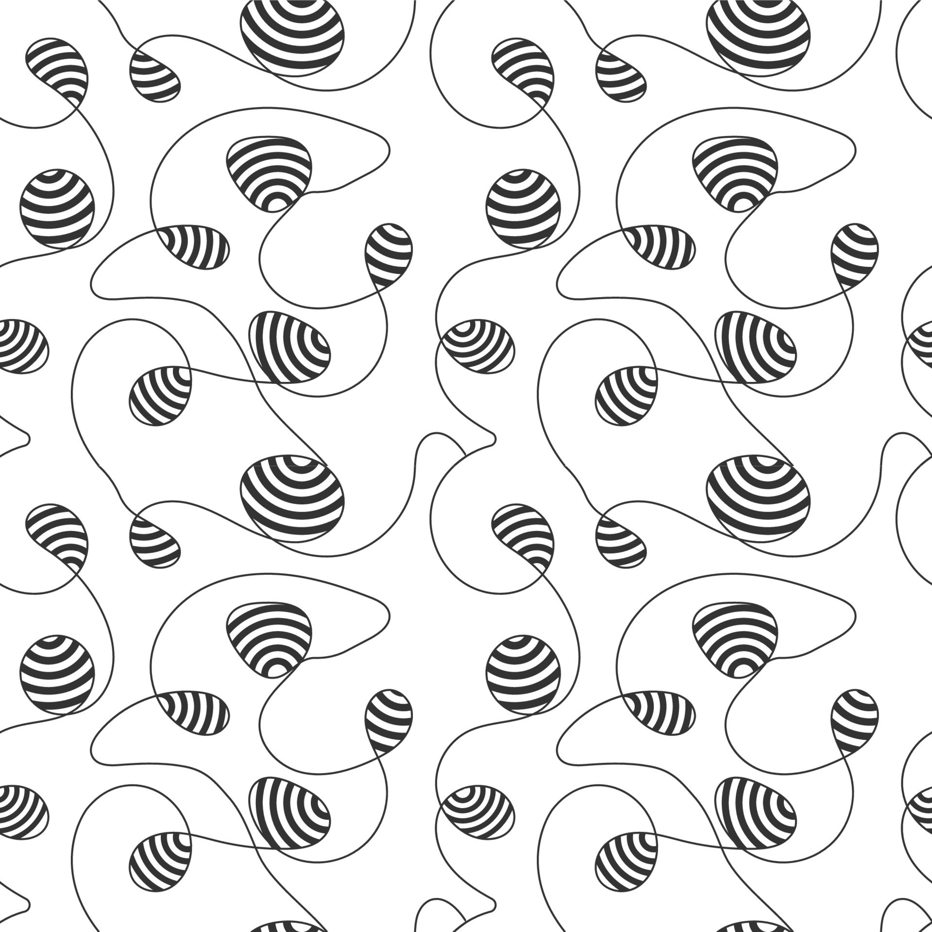 Abstract Geometric Minimal Pattern Background With Abstract Shapes And