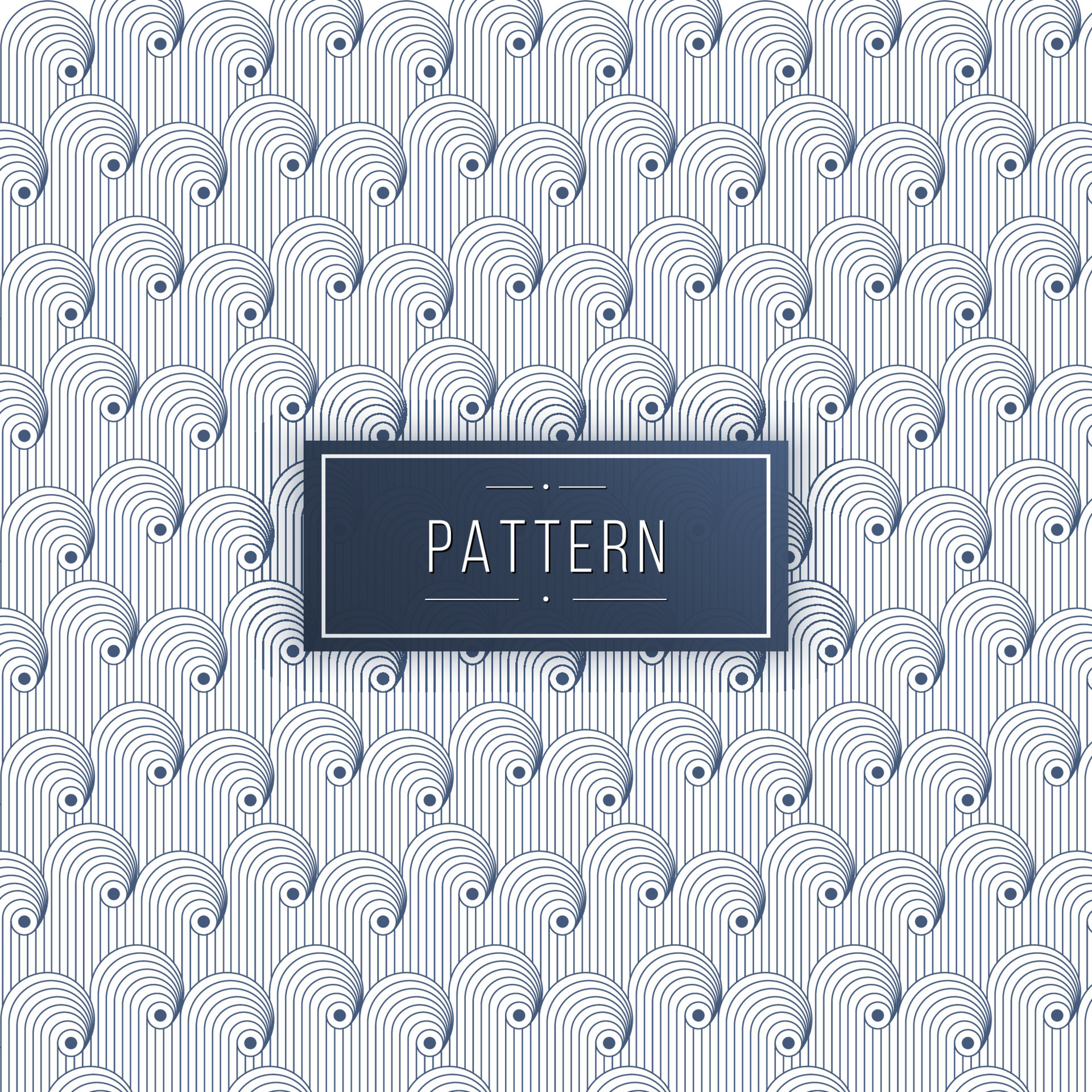 Abstract Geometric Curve Lines Seamless Pattern Background 23162145