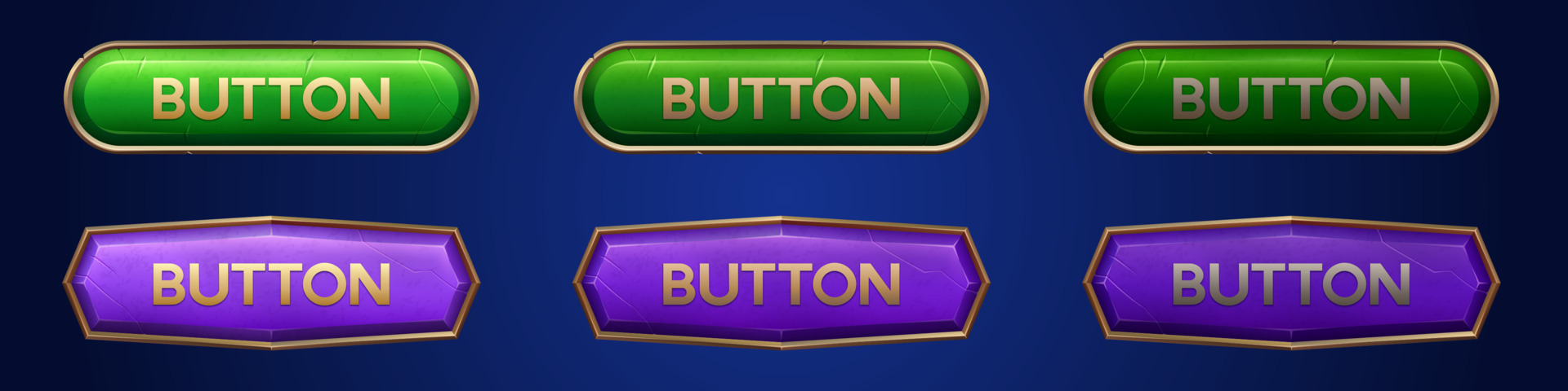 Medieval Ui Game Button Frame Sprite For Animation 23165686 Vector Art At Vecteezy