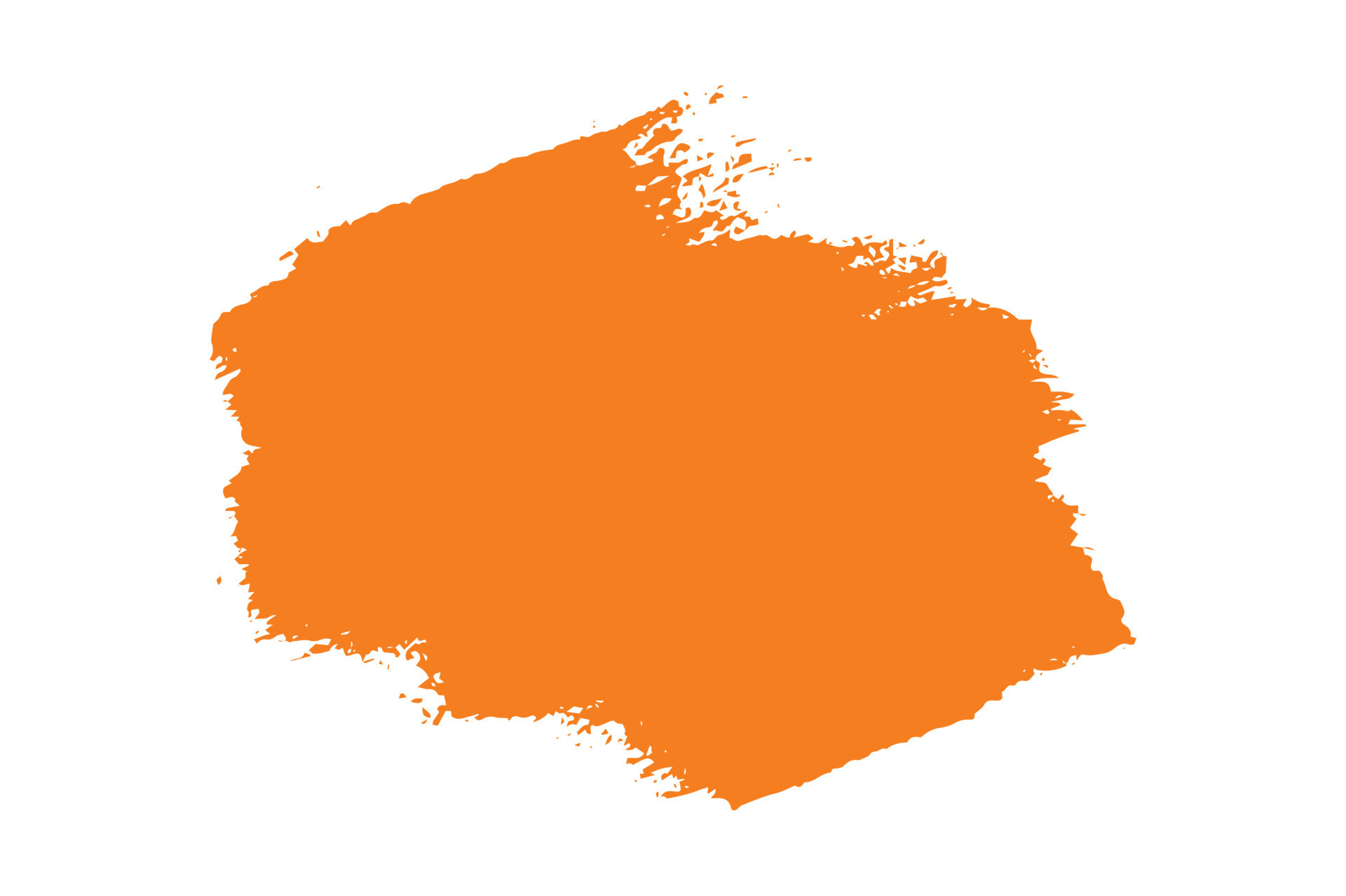 Paint brush stroke yellow shape design 23166549 Vector Art at Vecteezy