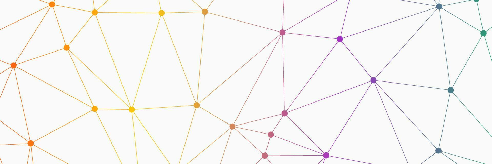 Abstract Coolorful Geometric Background With Triangle Shape Pattern And