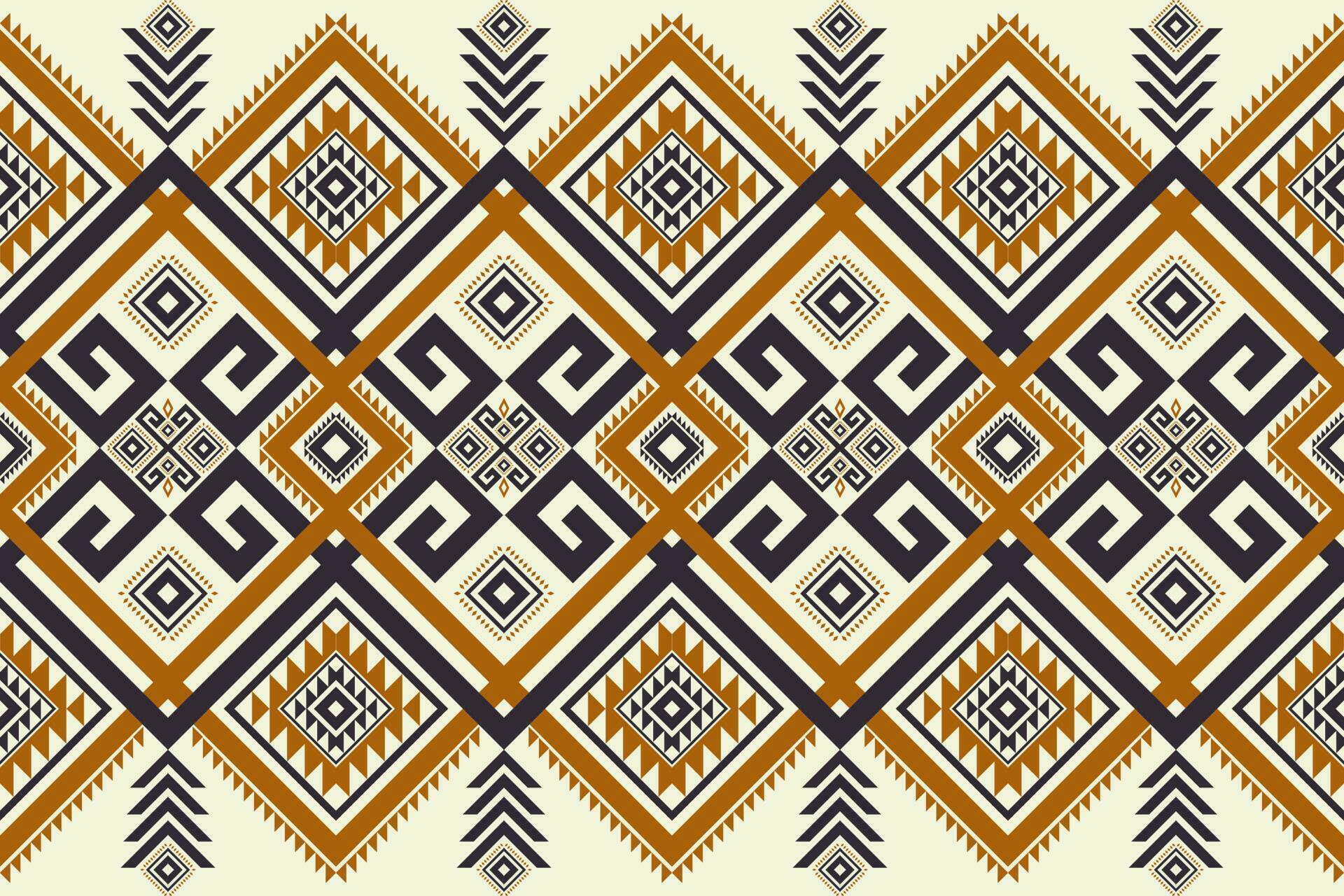 Ethnic geometric colorful vintage pattern. Aztec tribal geometric shape ...