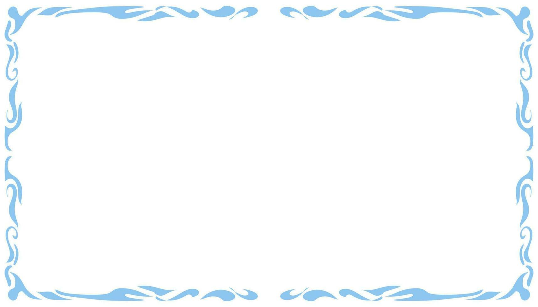 Blue abstract frame background illustration 23167956 Vector Art at Vecteezy