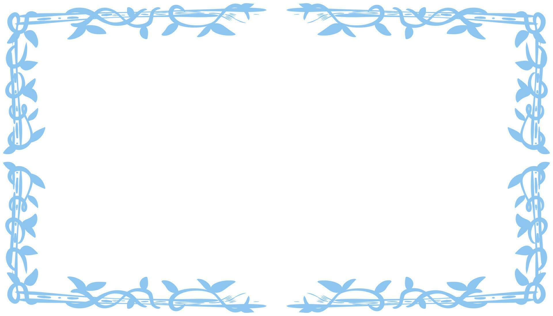 Blue abstract frame background illustration 23167958 Vector Art at Vecteezy