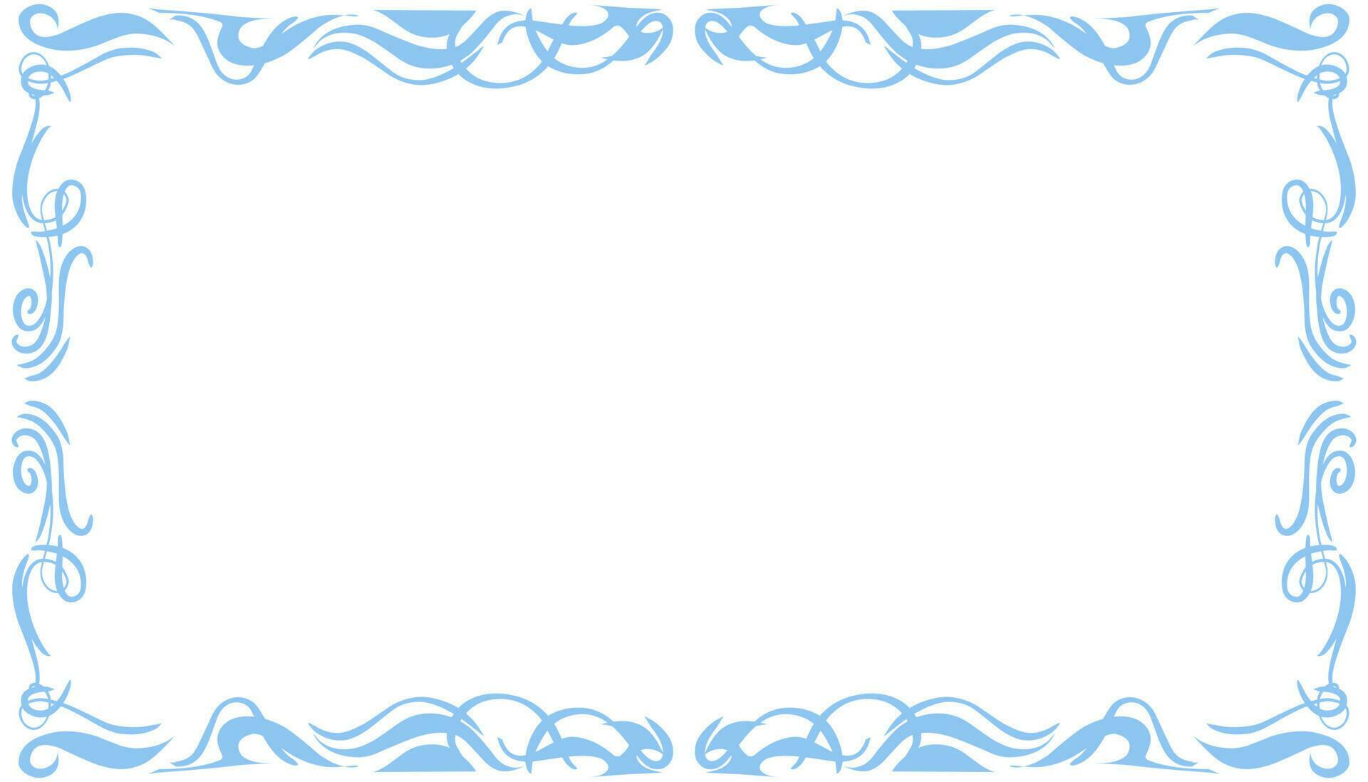 Blue abstract frame background illustration 23167960 Vector Art at Vecteezy