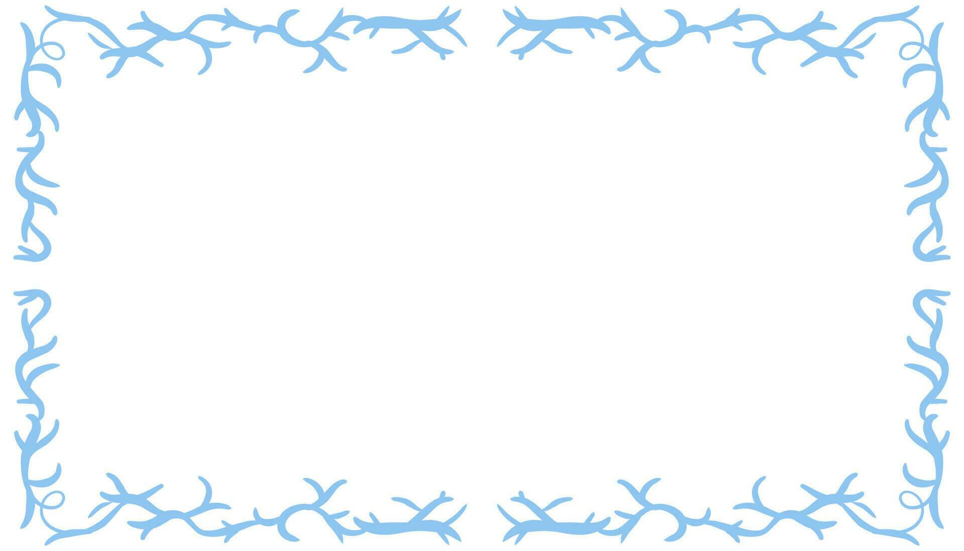 Blue abstract frame background illustration 23167962 Vector Art at Vecteezy