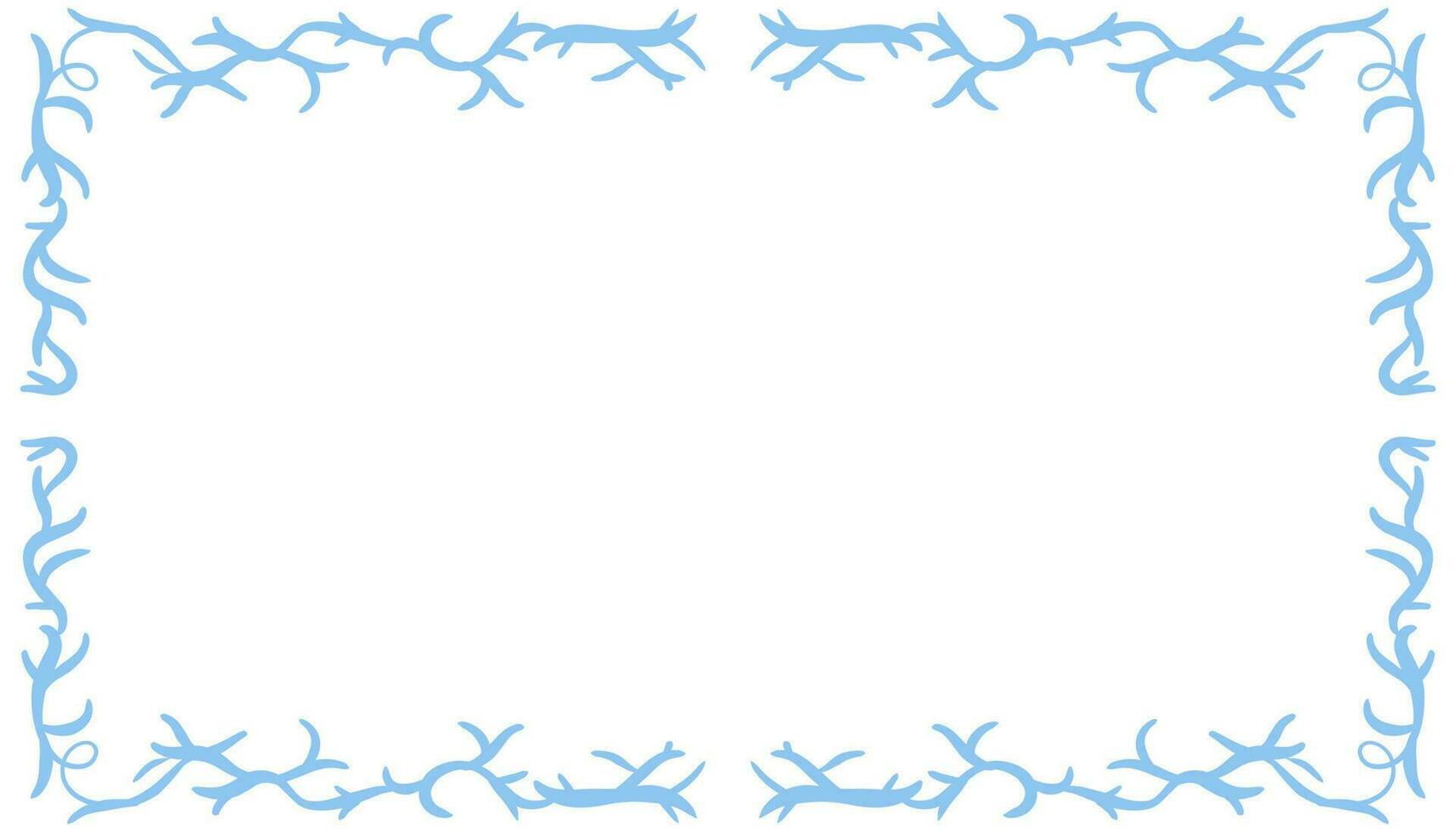 Blue abstract frame background illustration 23167962 Vector Art at Vecteezy