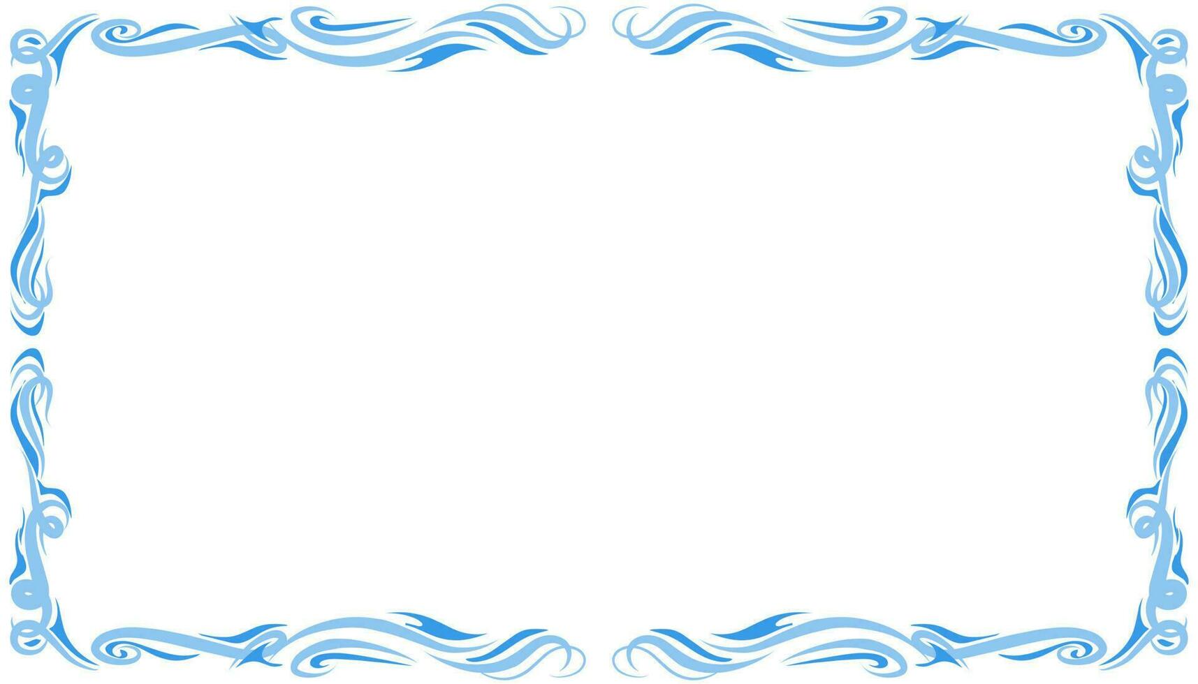 Blue abstract frame background illustration 23167963 Vector Art at Vecteezy