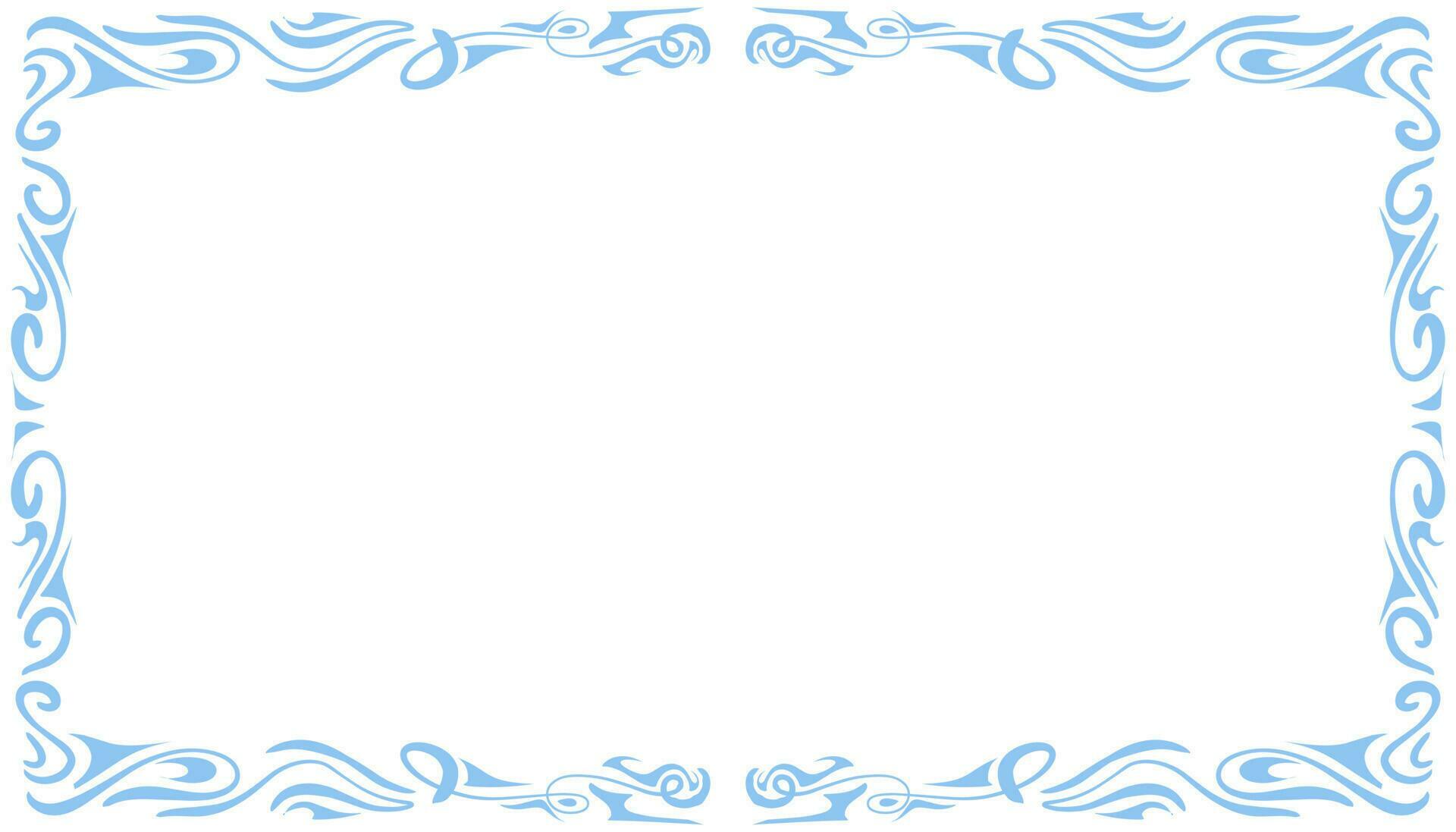 Blue abstract frame background illustration 23167965 Vector Art at Vecteezy