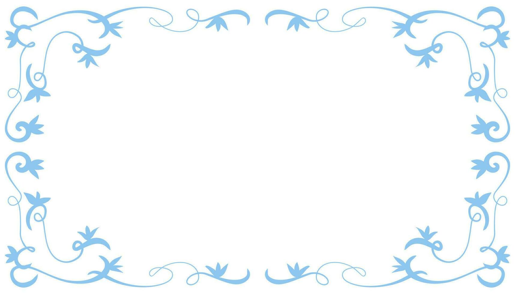 Blue abstract frame background illustration 23167966 Vector Art at Vecteezy