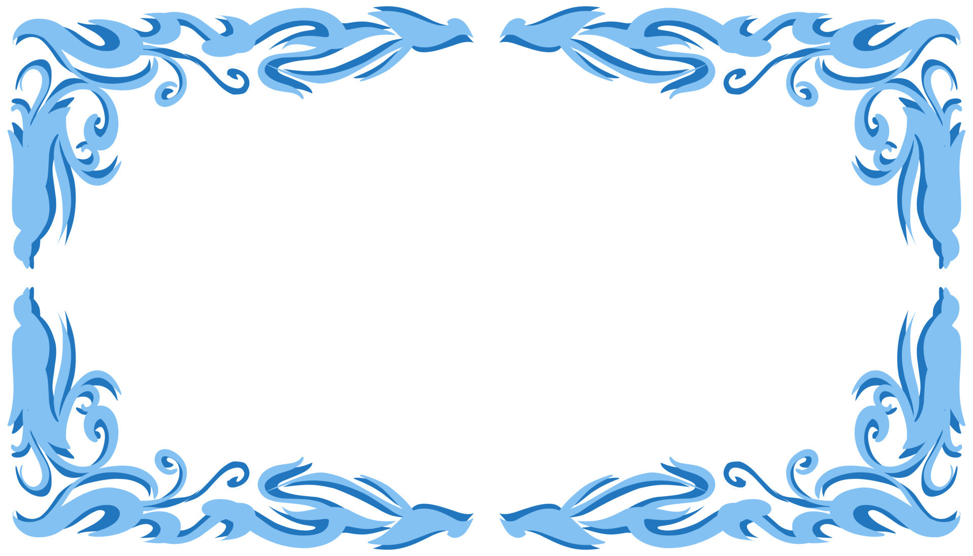 Blue abstract frame background illustration 23167971 Vector Art at Vecteezy