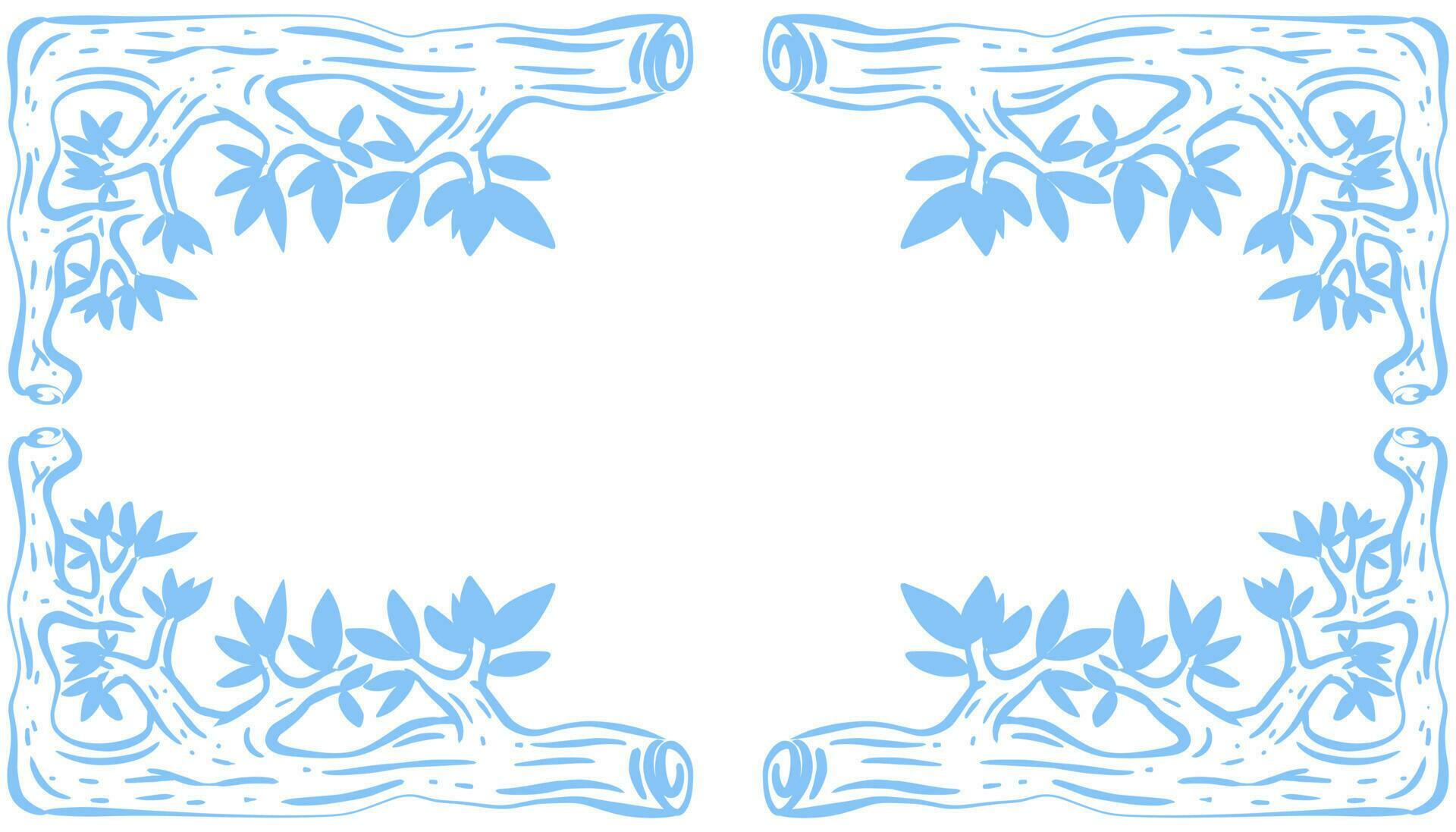 Blue abstract frame background illustration 23167972 Vector Art at Vecteezy