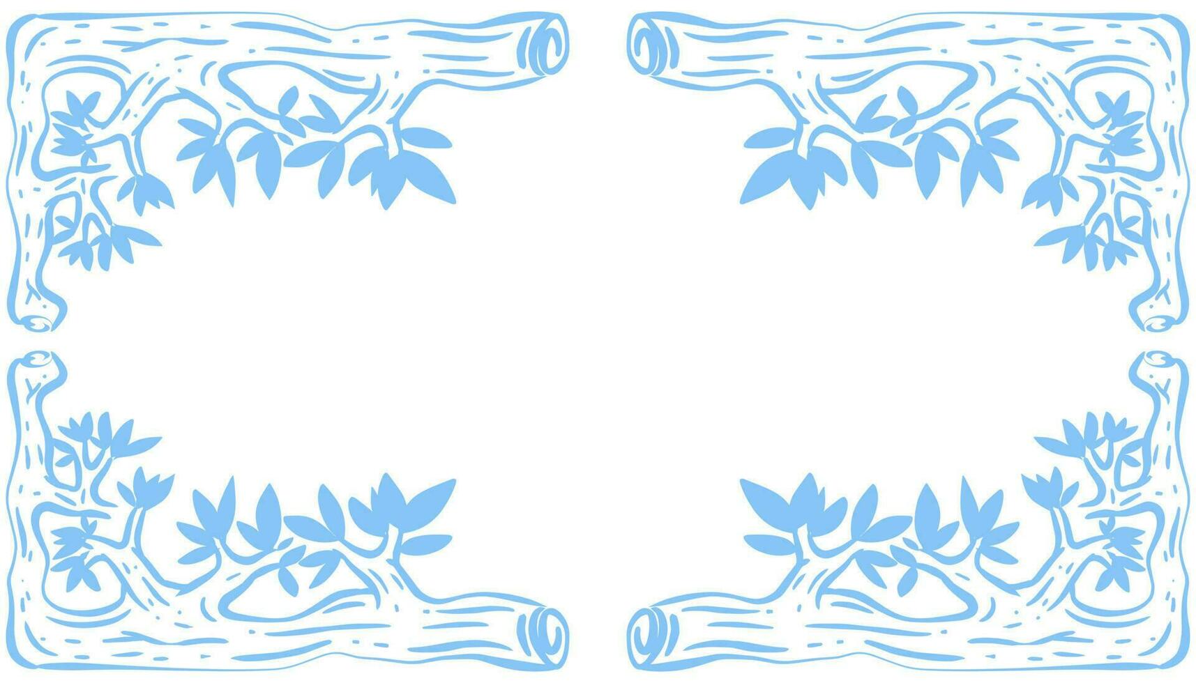 Blue abstract frame background illustration 23167972 Vector Art at Vecteezy