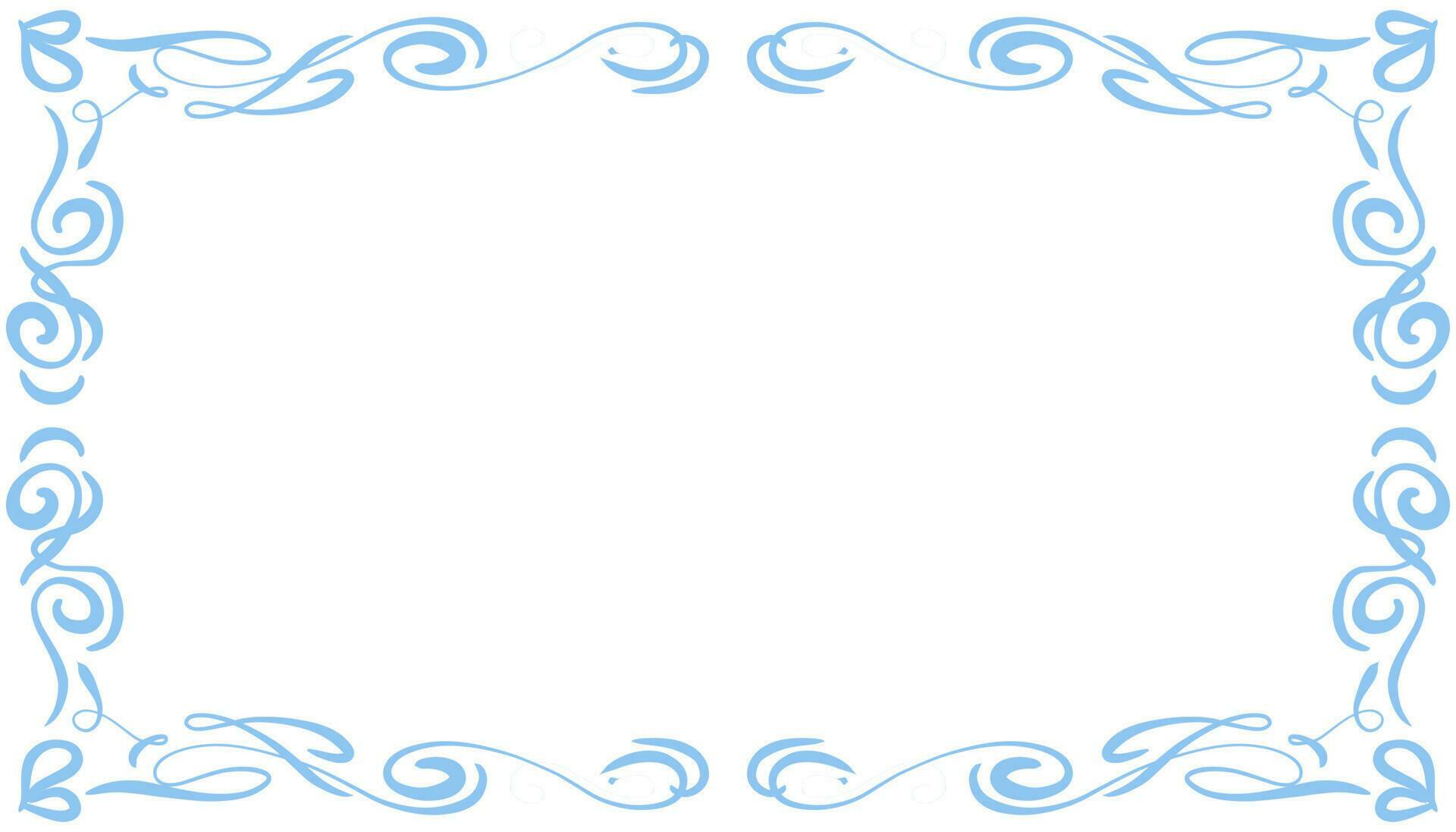 Blue abstract frame background illustration 23167974 Vector Art at Vecteezy