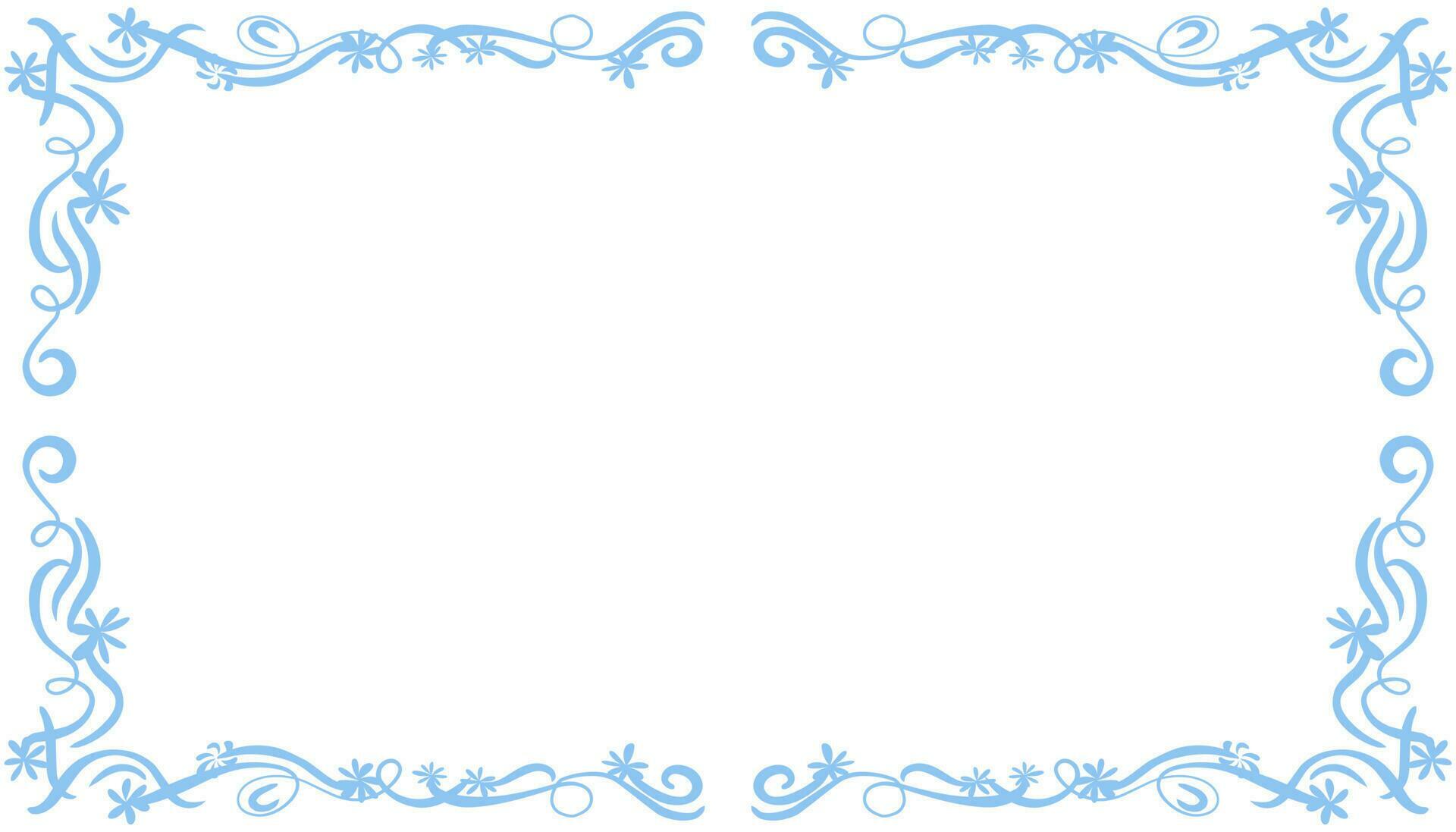 Blue abstract frame background illustration 23167975 Vector Art at Vecteezy