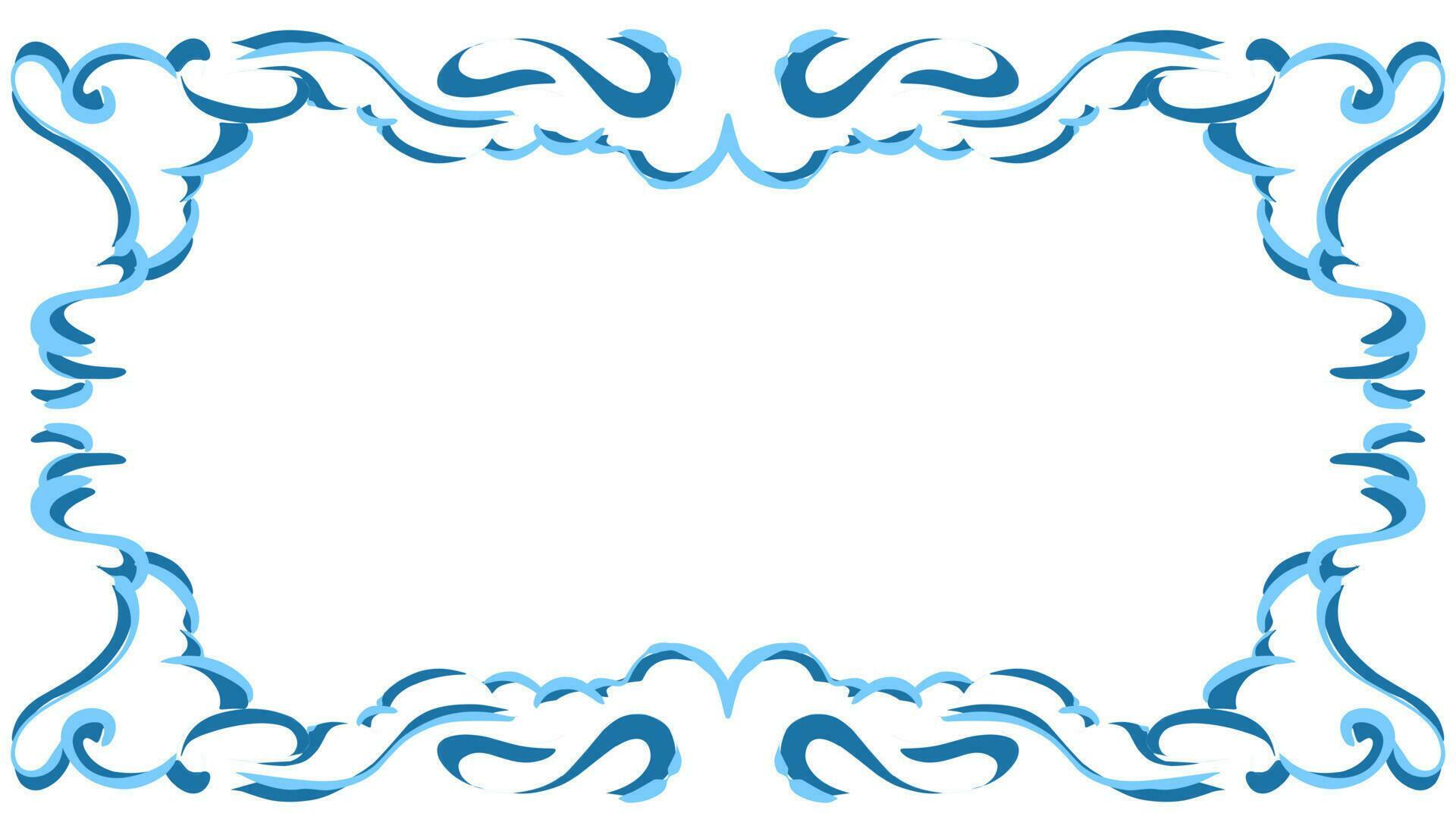 Blue abstract frame background illustration 23167984 Vector Art at Vecteezy