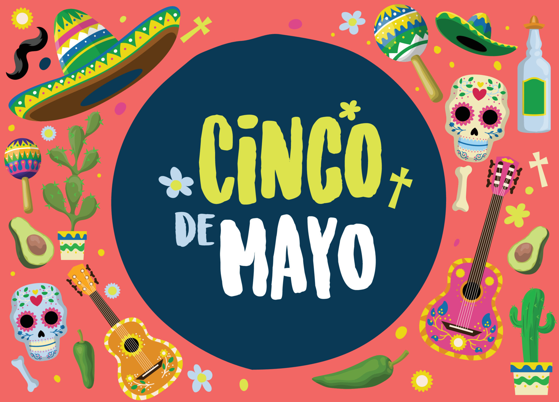 Design of Cinco De Mayo holiday celebration 23173252 Vector Art at Vecteezy