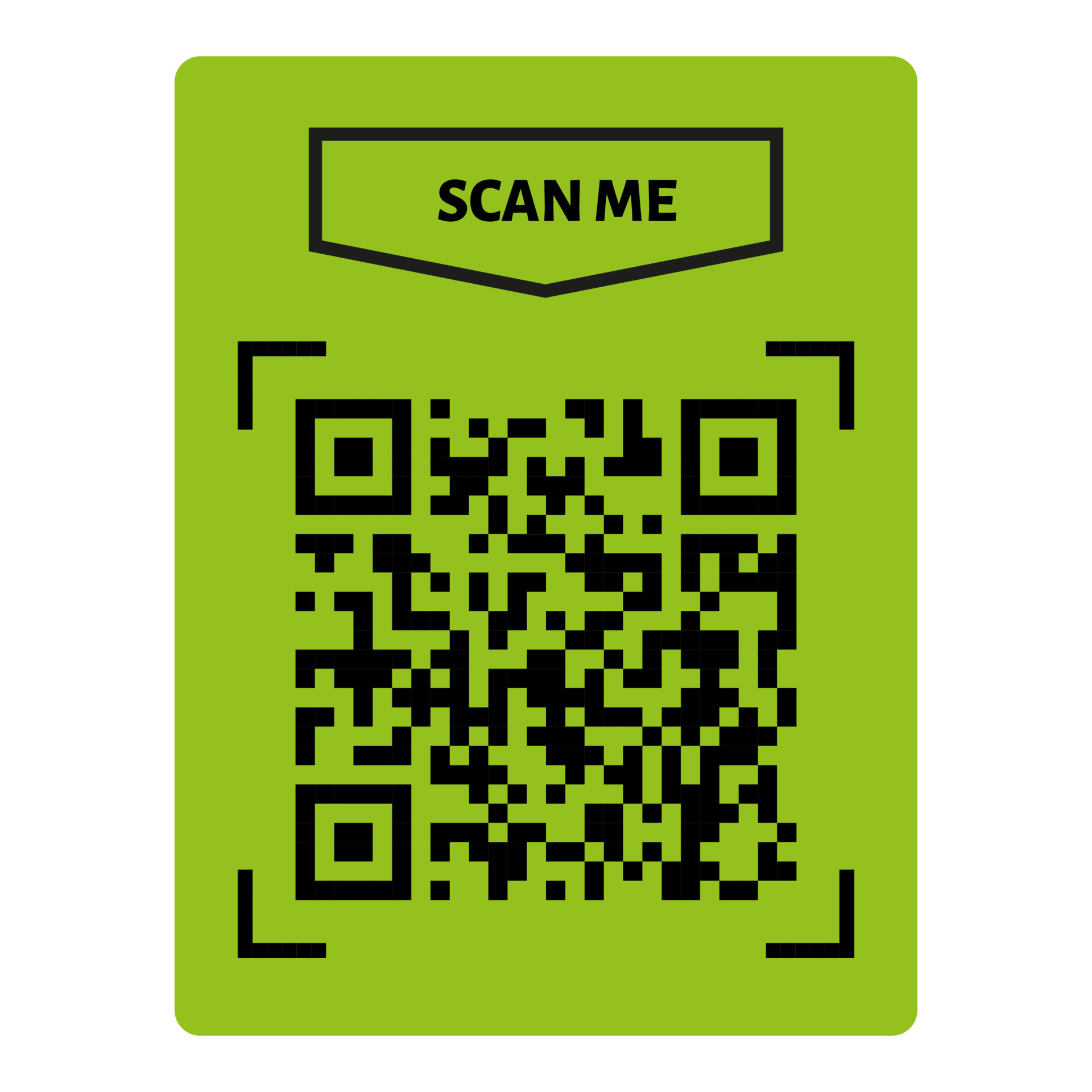 Scan me QR code design. QR code for payment, text transfer with scan me ...