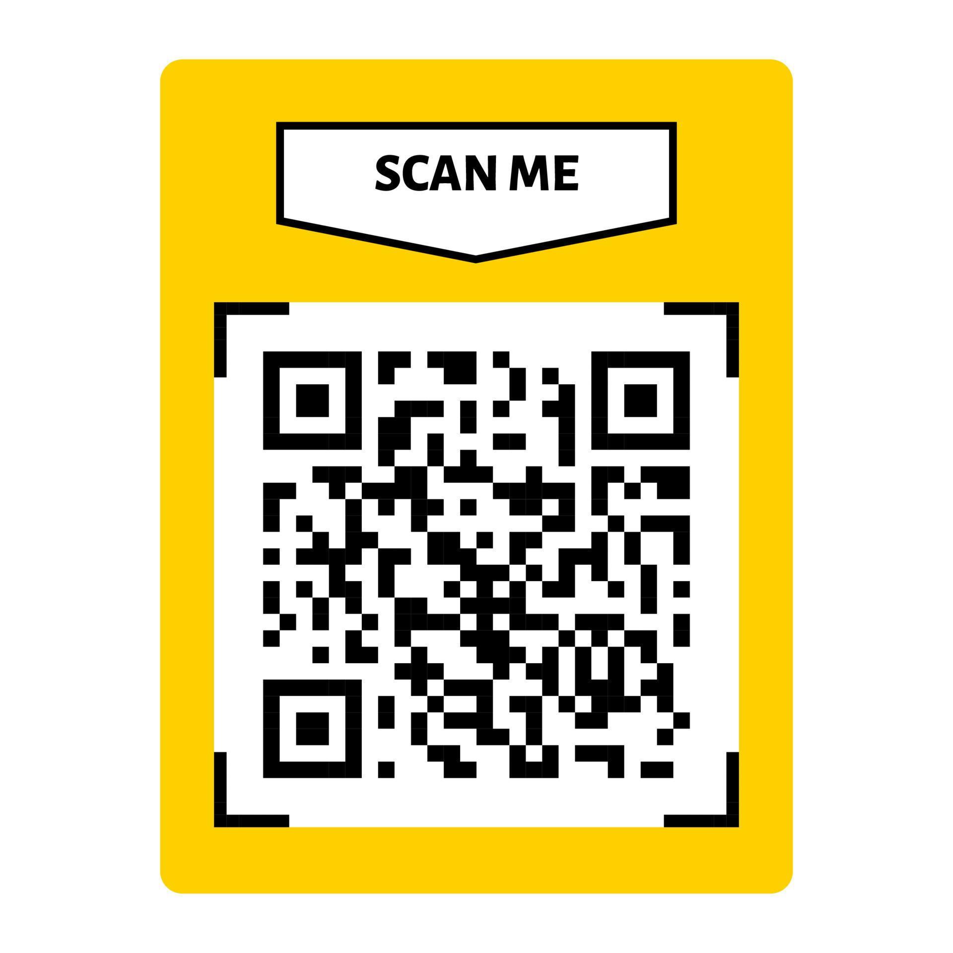Scan Me Qr Code Frame Design Qr Code For Payment Text Transfer With