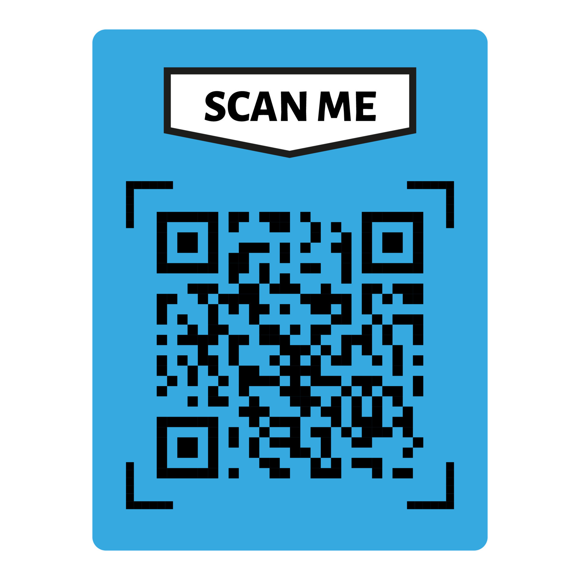 Scan Me Qr Code Design Qr Code For Payment Text Transfer With Scan Me Button Vector
