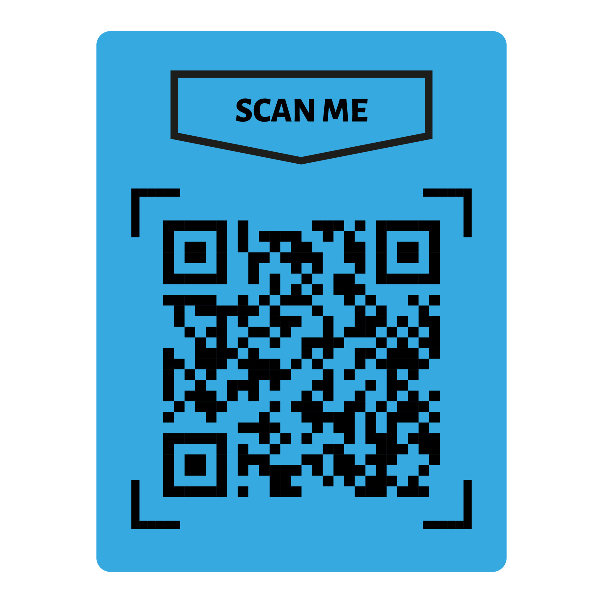 Scan Me Qr Code Design Qr Code For Payment Text Transfer With Scan Me