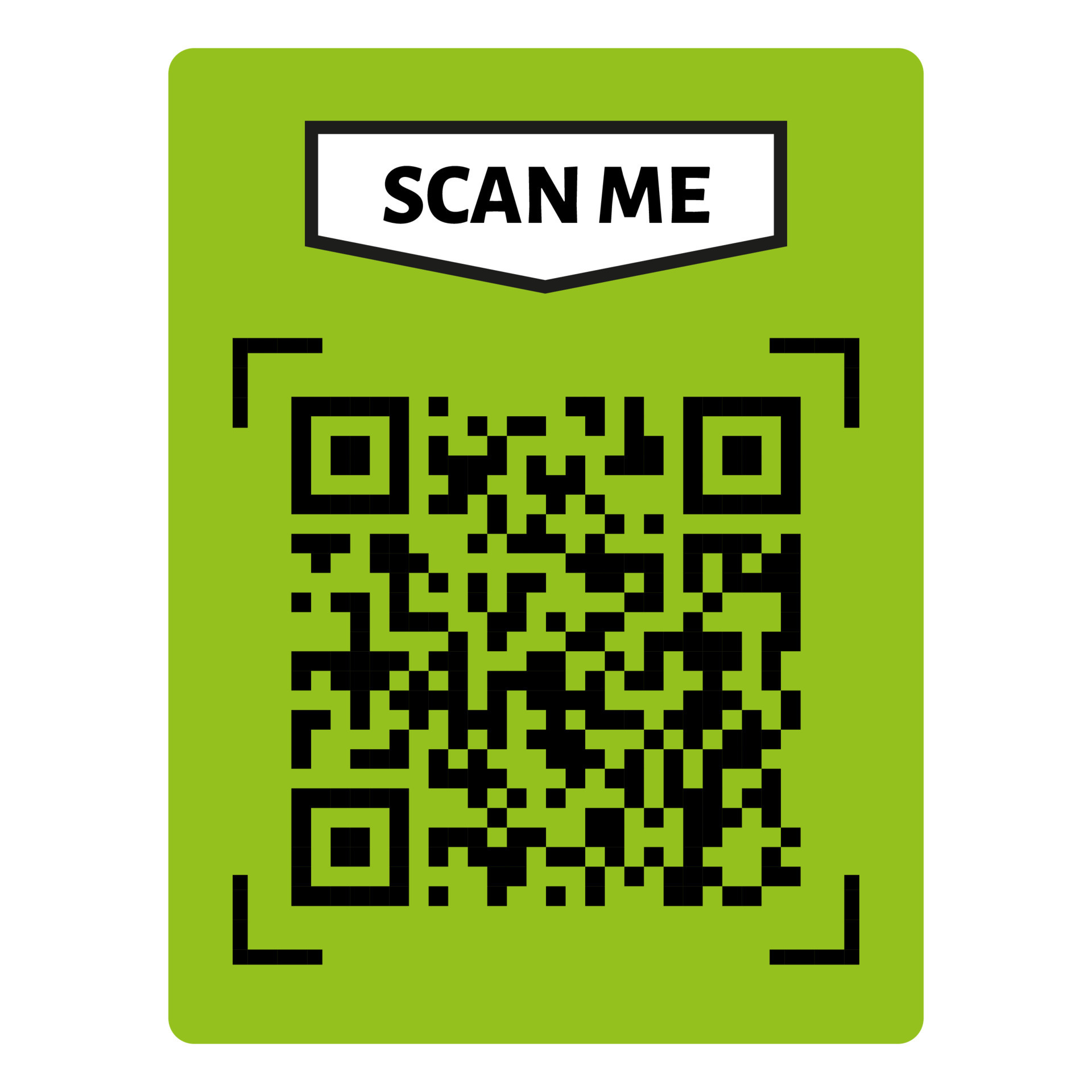 Scan me QR code design. QR code for payment, text transfer with scan me ...