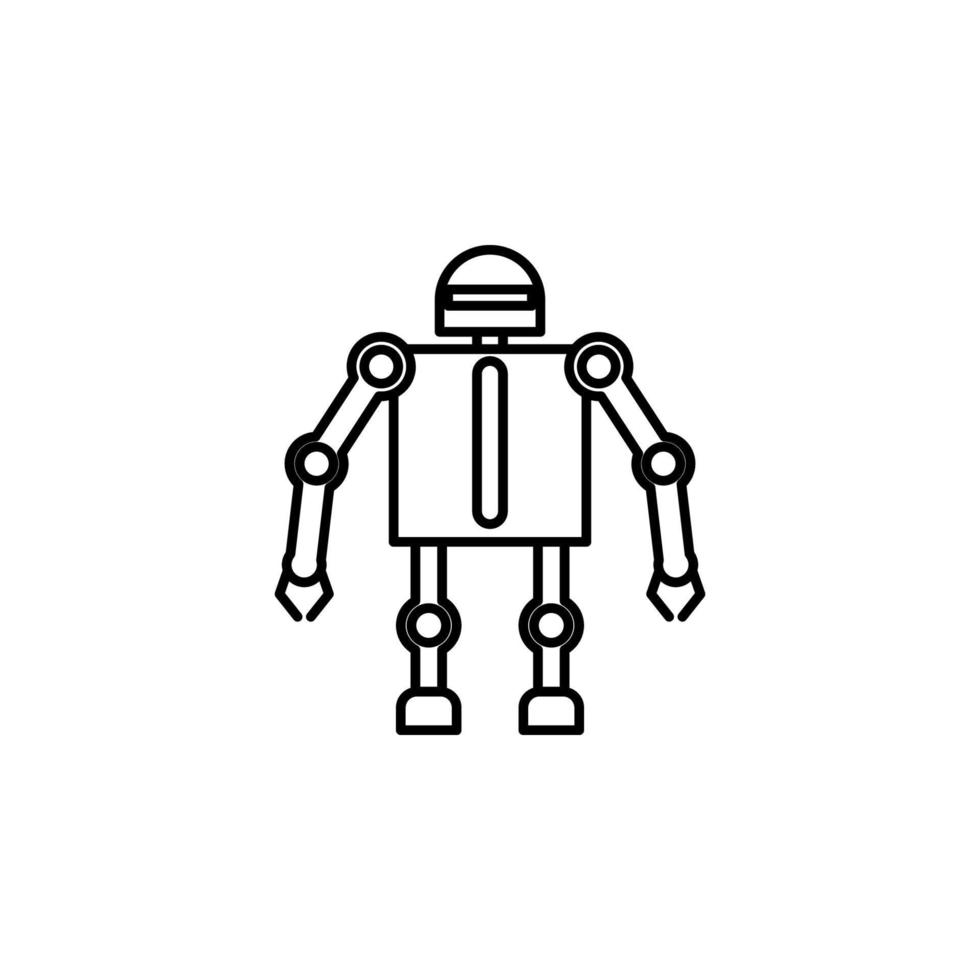 robot vector icono ilustración 23194704 Vector en Vecteezy