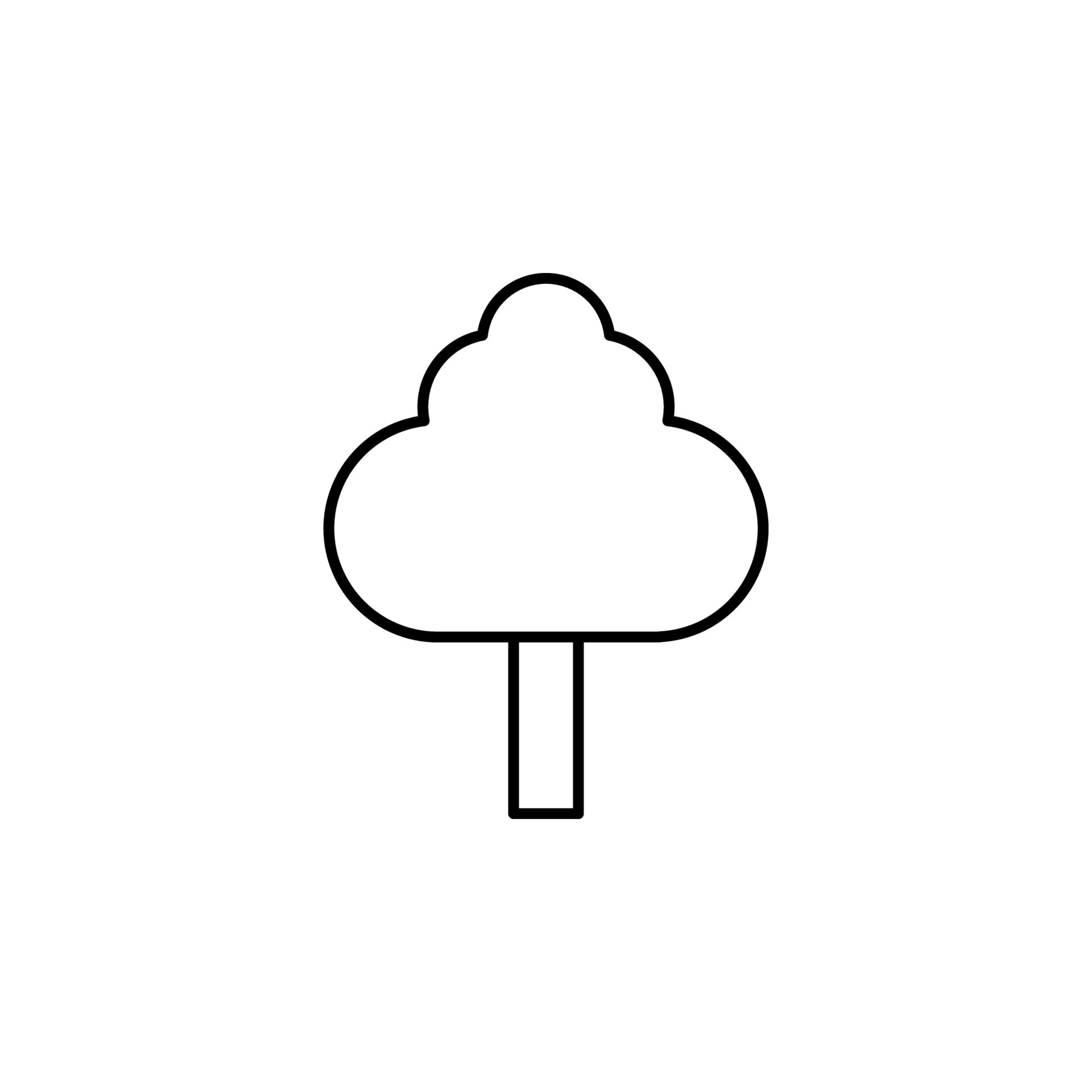 tree vector icon illustration 23195758 Vector Art at Vecteezy