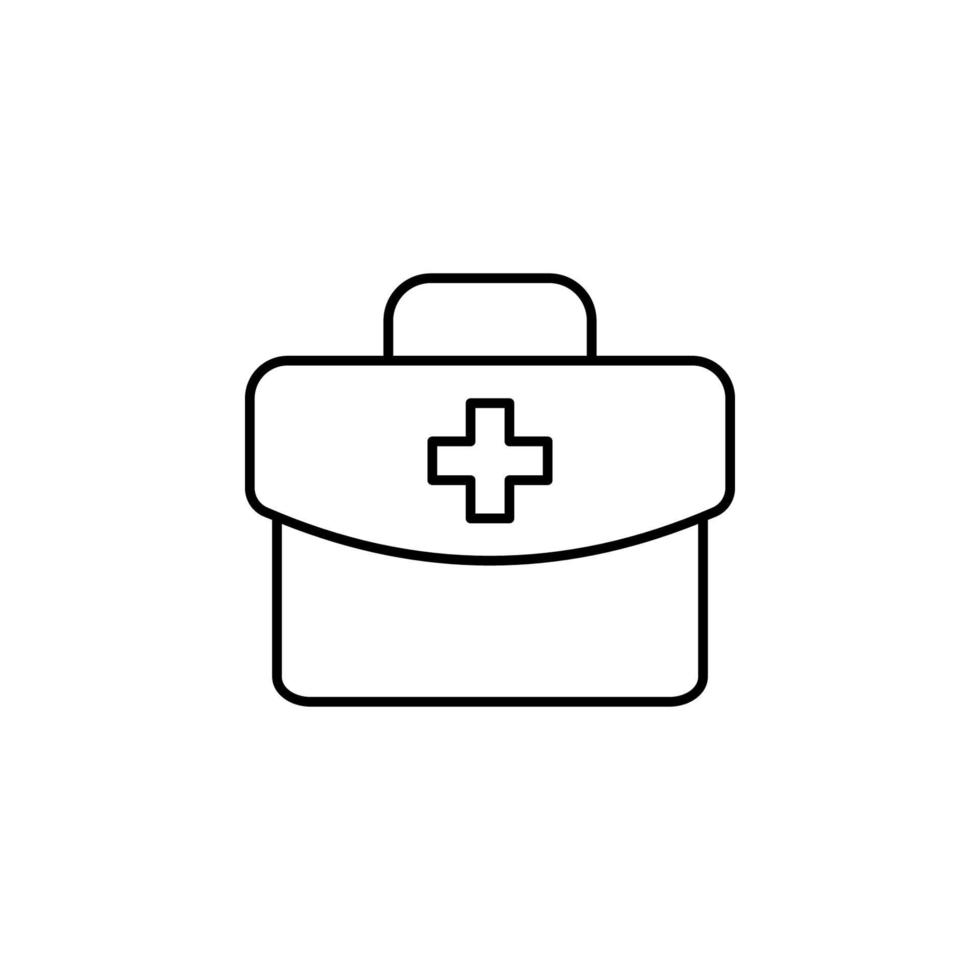 First Aid Kit Vector Icon Illustration 23197237 Vector Art At Vecteezy