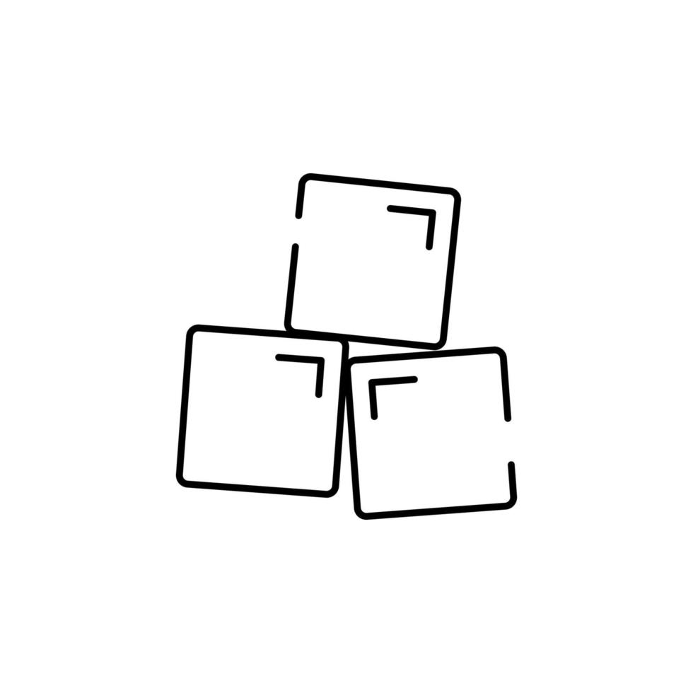 Ice Vector Icon Illustration 23197810 Vector Art At Vecteezy