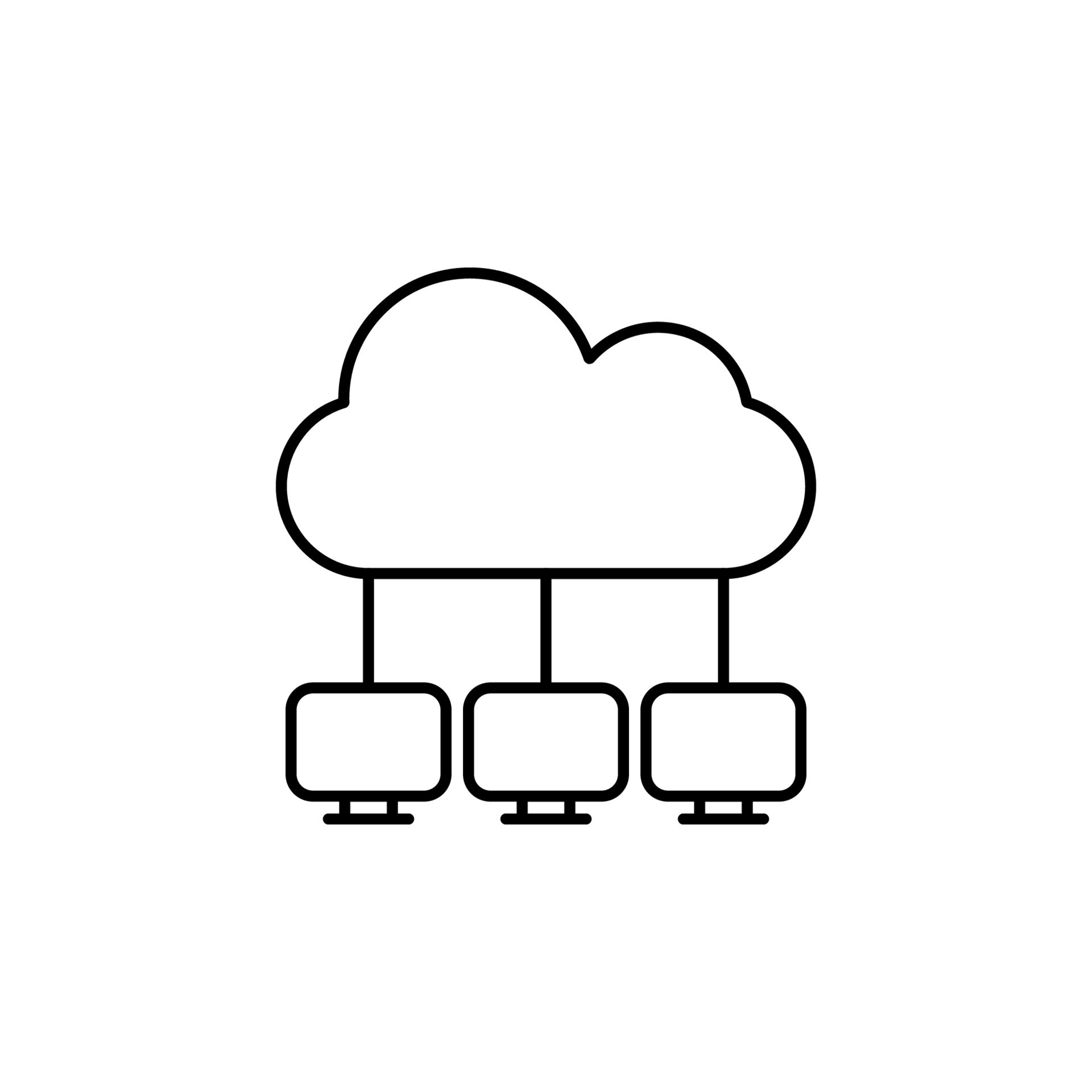 cloud storage vector icon illustration 23200188 Vector Art at Vecteezy