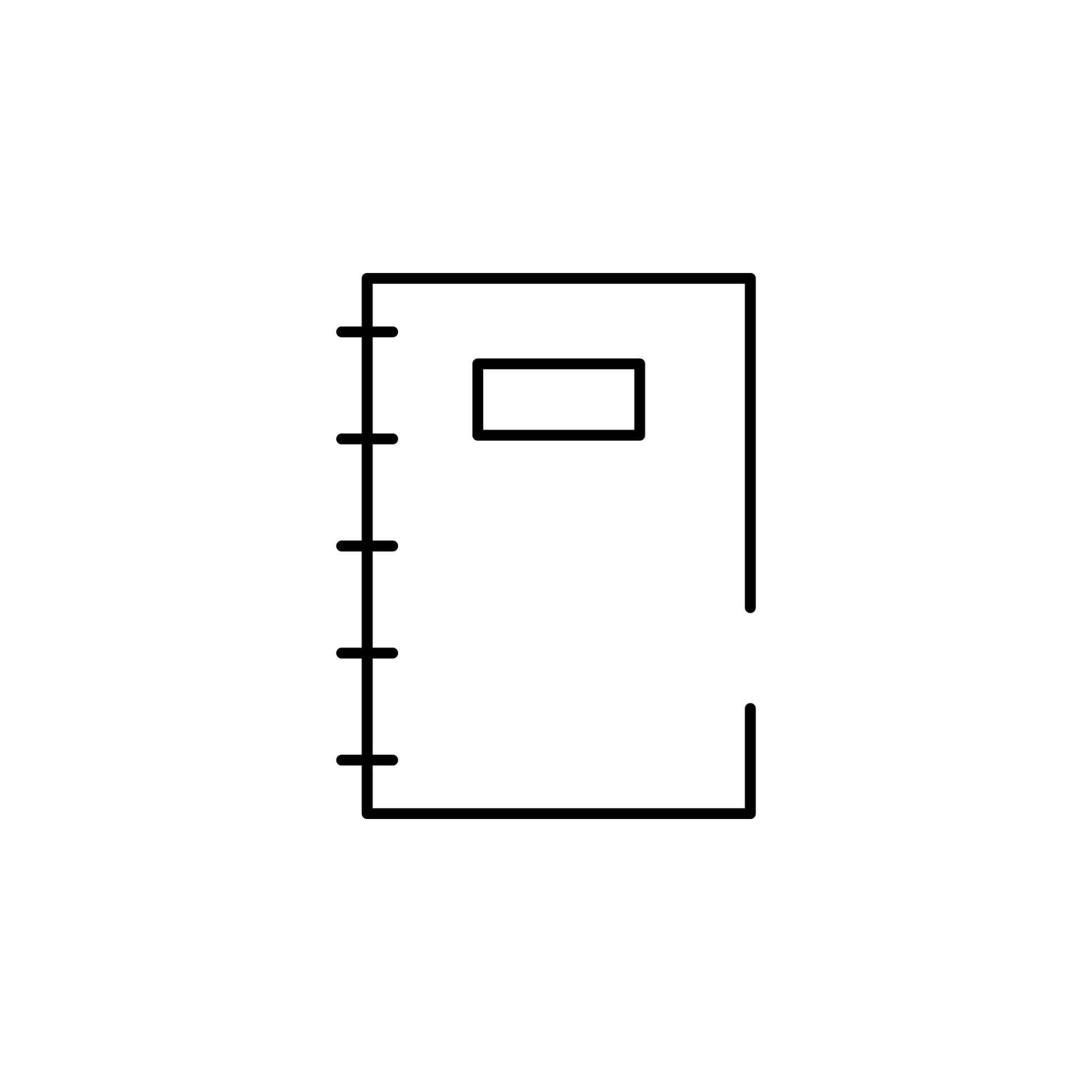Notebook Vector Icon Illustration 23201128 Vector Art At Vecteezy