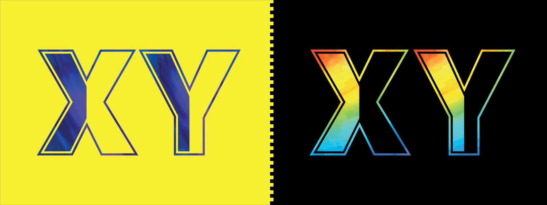letra xy logo diseño vector modelo. creativo moderno lujoso logotipo para corporativo negocio ...