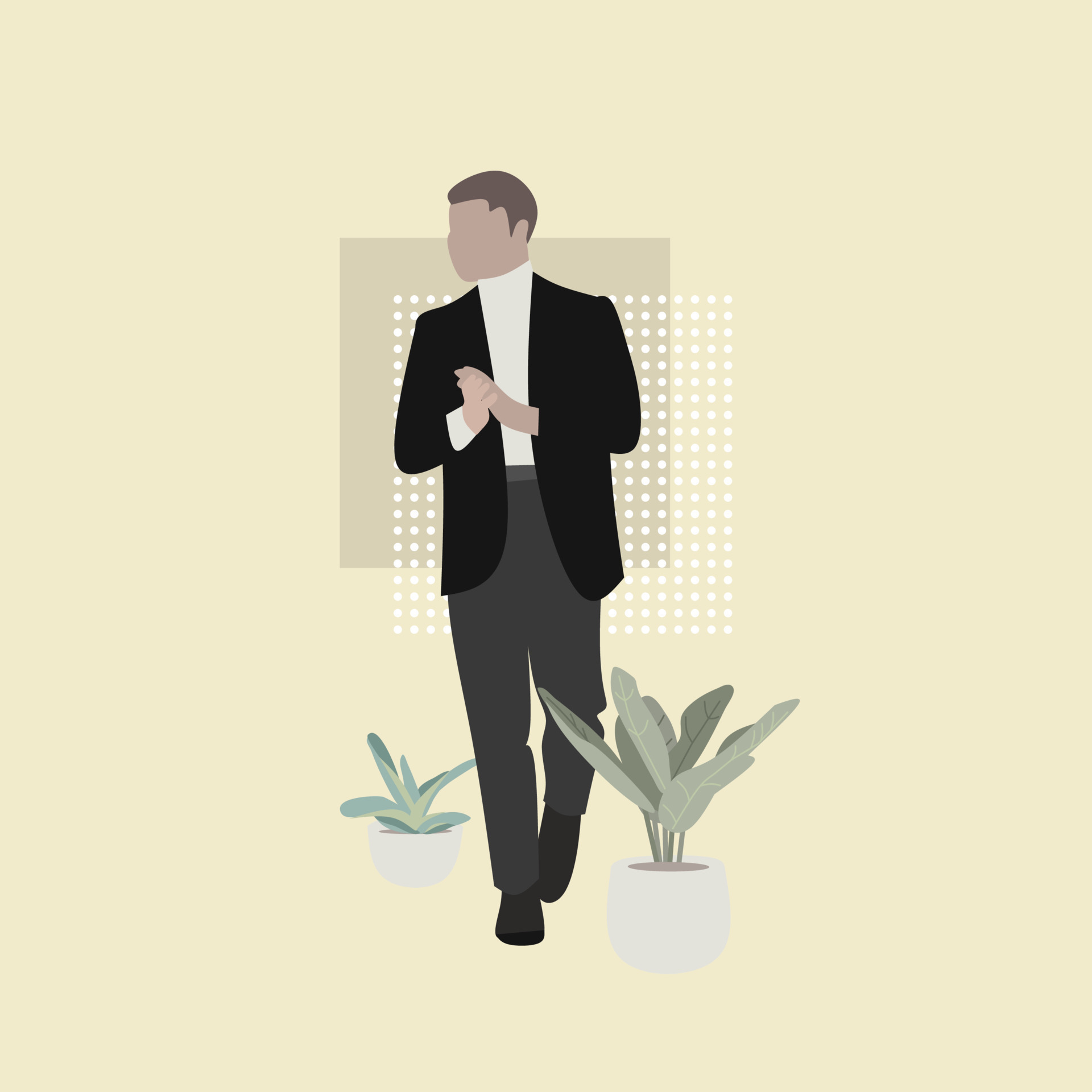 Man vector illustration 23203328 Vector Art at Vecteezy