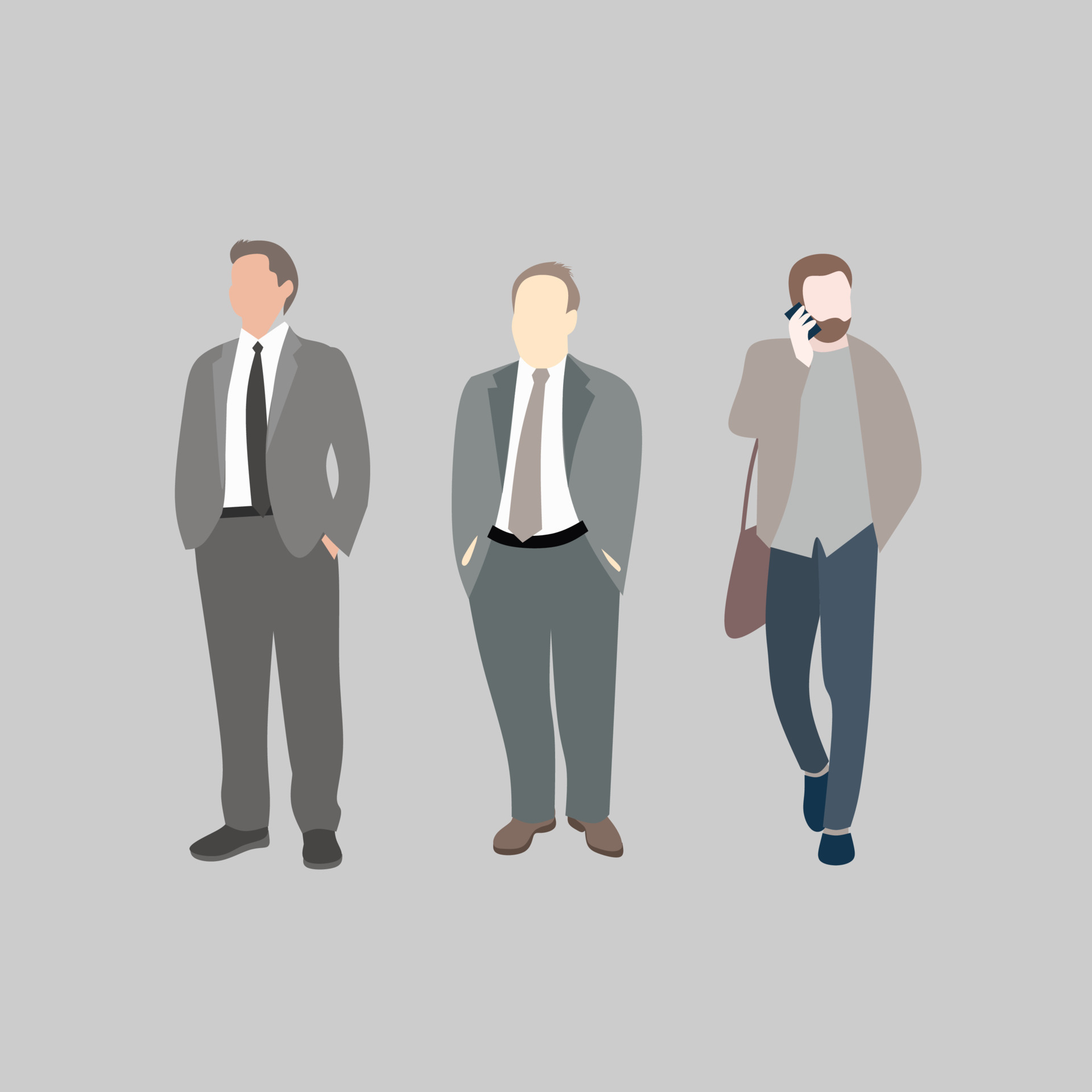 Men Vector Illustration 23203340 Vector Art At Vecteezy
